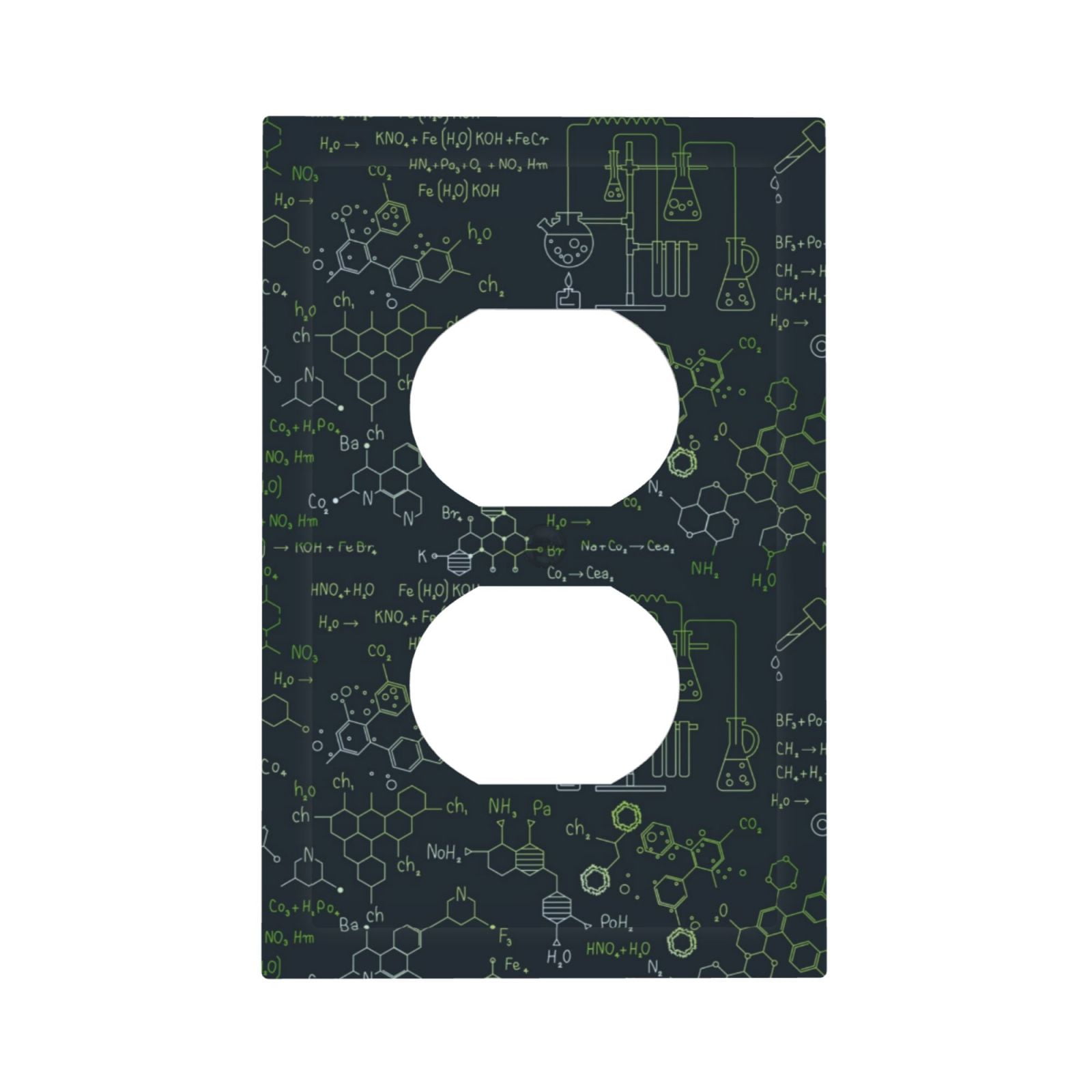 Matuu Chemistry Formulas 2 for Modern Decorative Wall Plate Switch ...