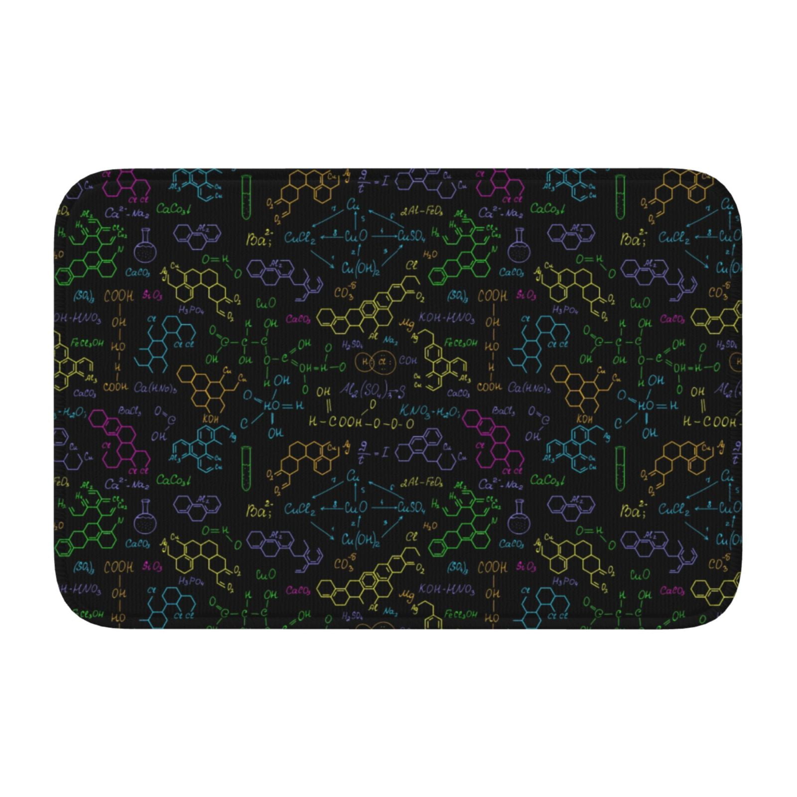 Matuu Chemistry Formulas for Premium 40x60cm Mat Outdoor Entrance ...