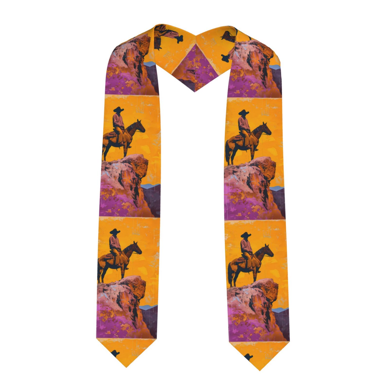 Matuu Cliff Western Cowboy for Unisex Adult Graduation Stole 72” Long ...