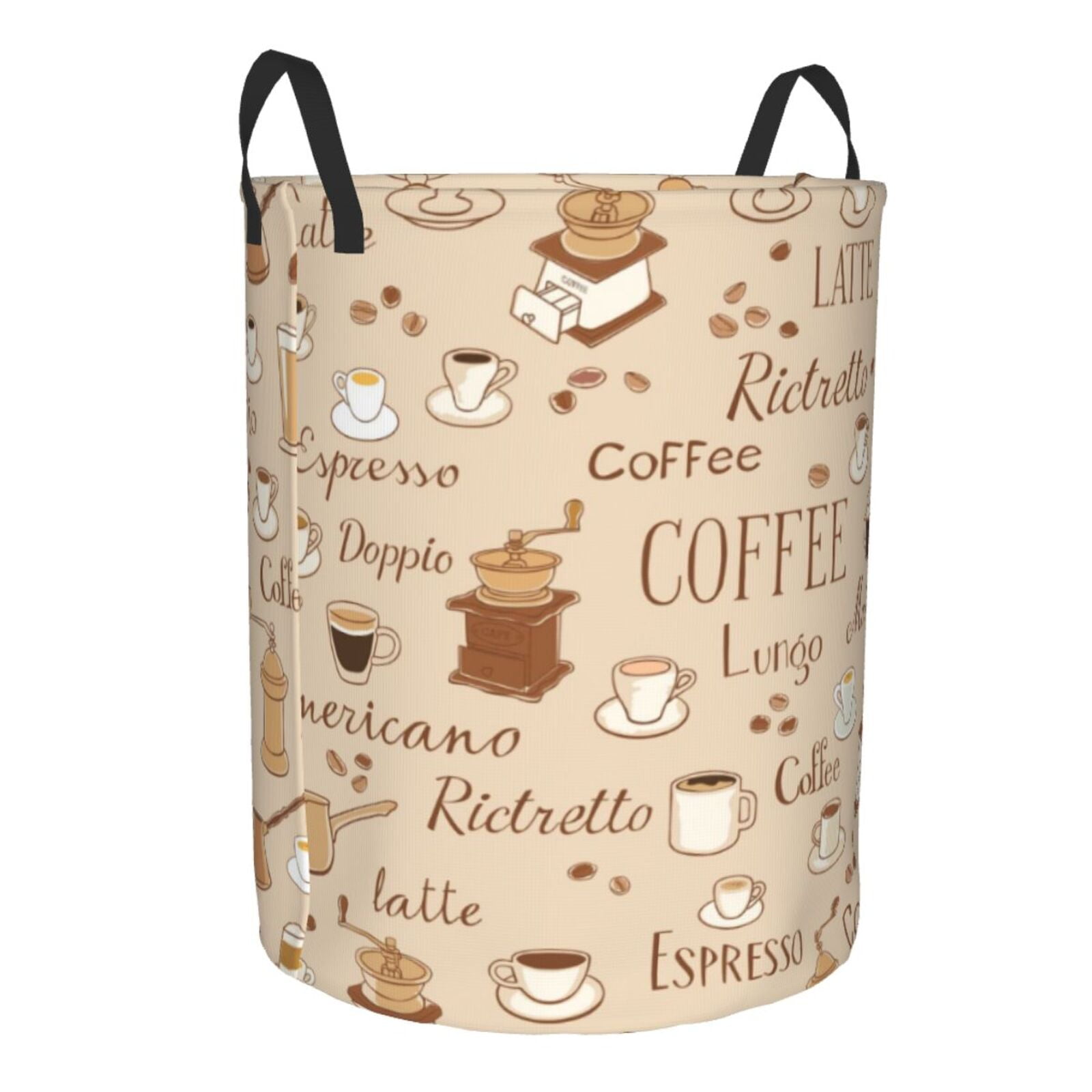 Matuu Coffee Time print Portable simple household items easy storage ...