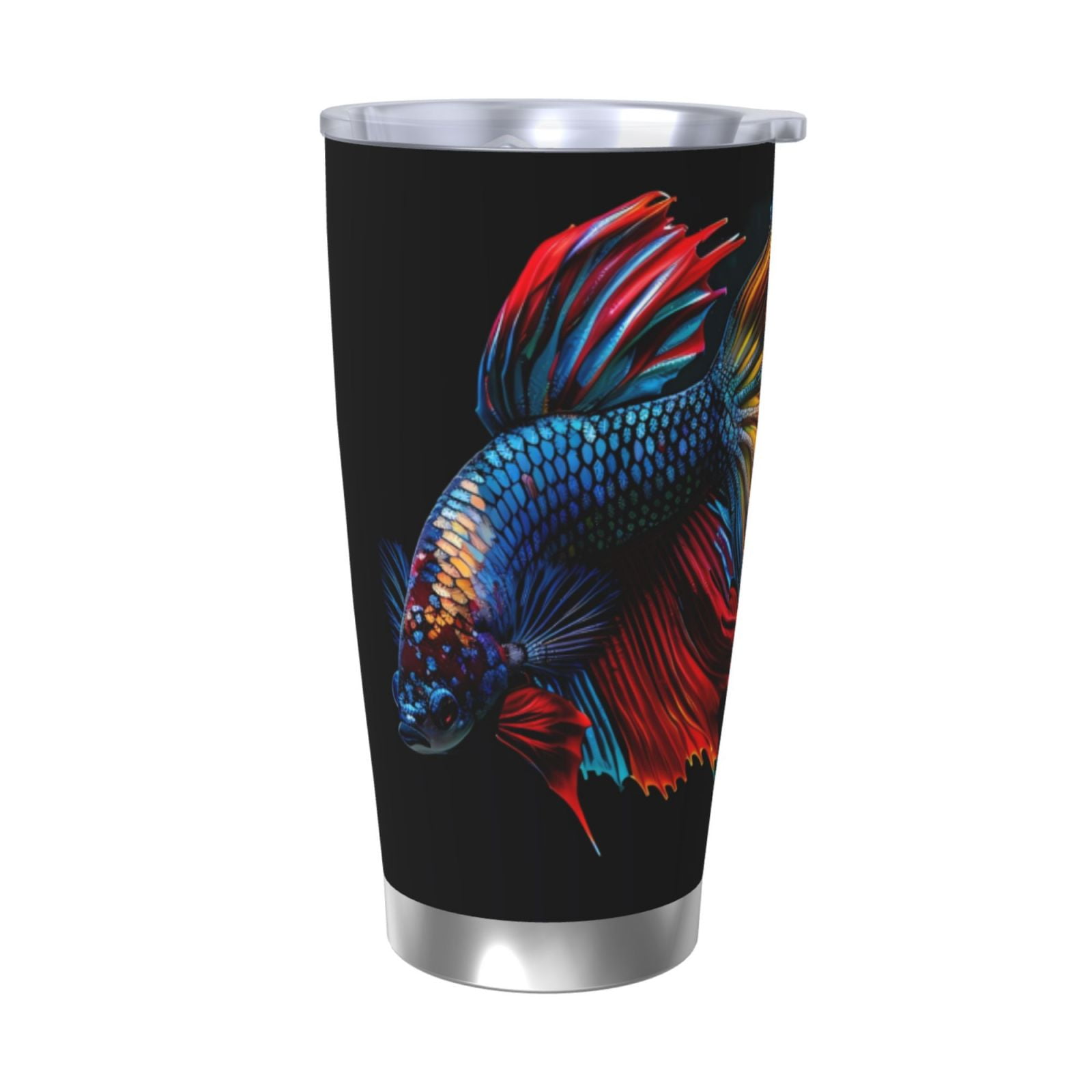 Matuu Colorful Betta Fish for 20oz Durable Thermal Cups Keep Drinks ...