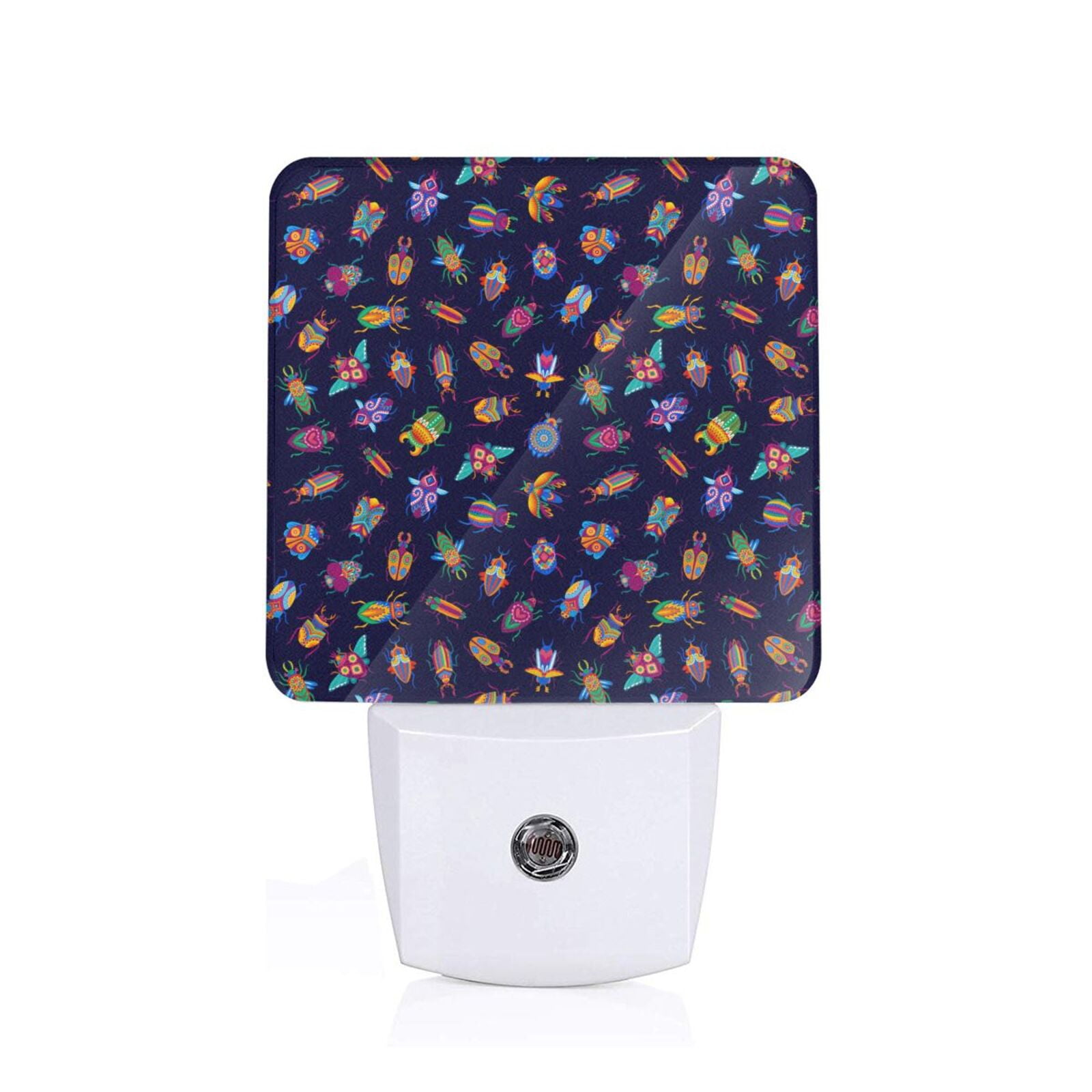Matuu Colorful Insects for LED Night Lights Plug into Wall with Dusk to ...