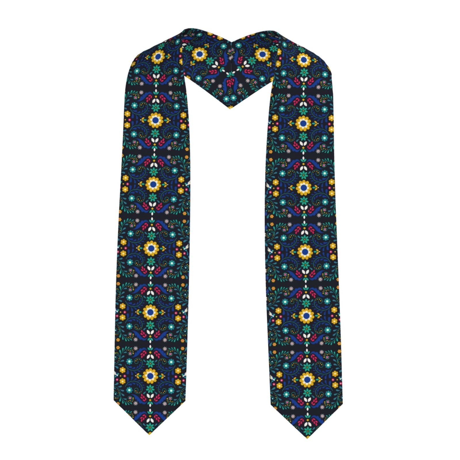 Matuu Colorful Mexican Flower for Unisex Adult Graduation Stole 72 ...