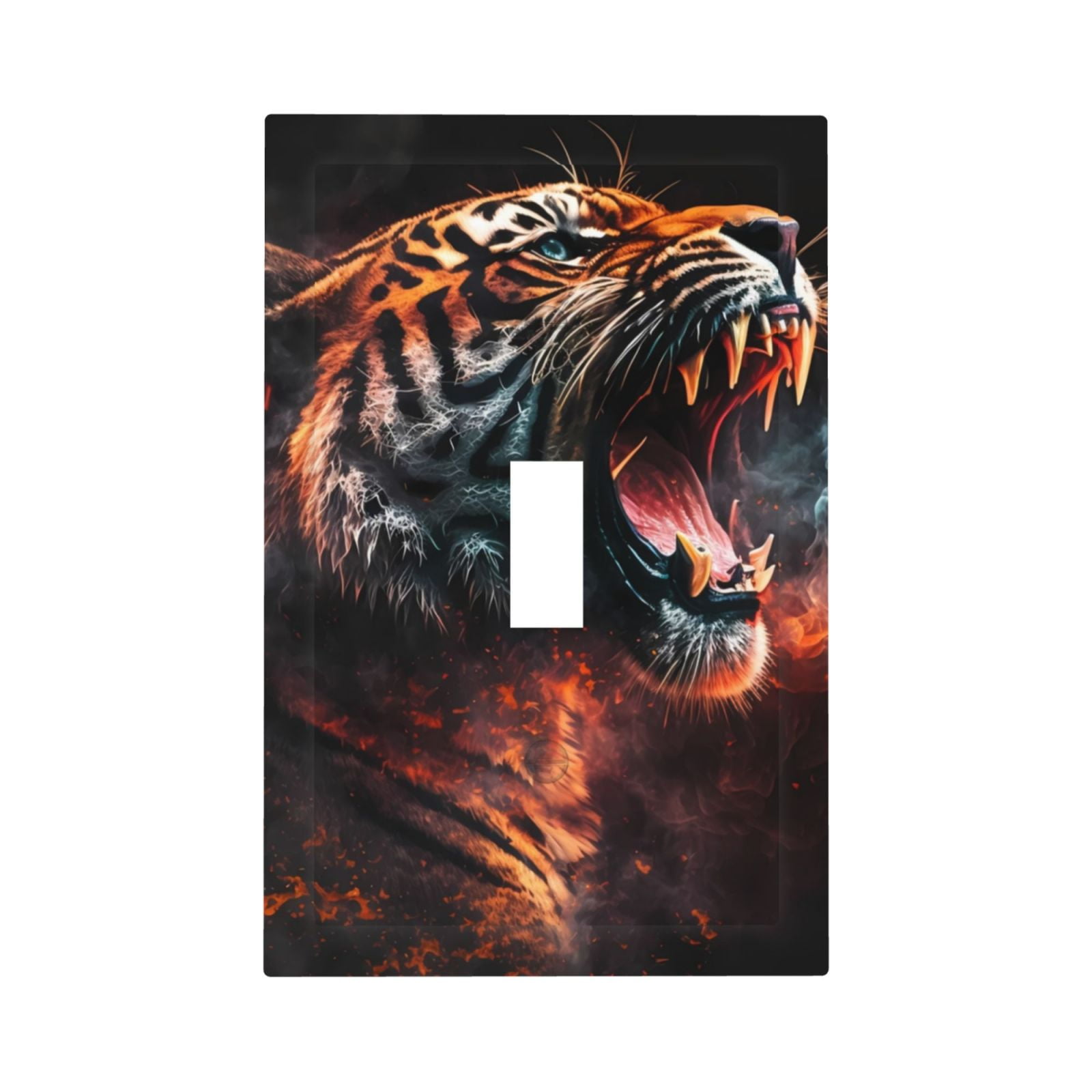 Matuu Cool Tiger for Modern Decorative Wall Plate Switch Plate Outlet ...