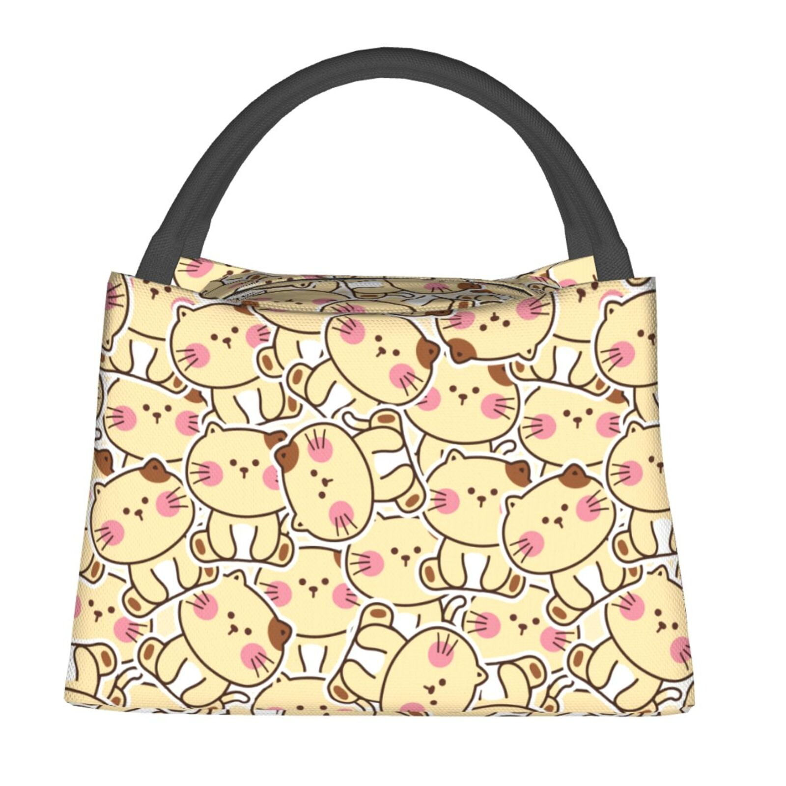 Matuu Cute Cats 4 for Lunch Bag Thermal Insulated Bag – Portable Food ...
