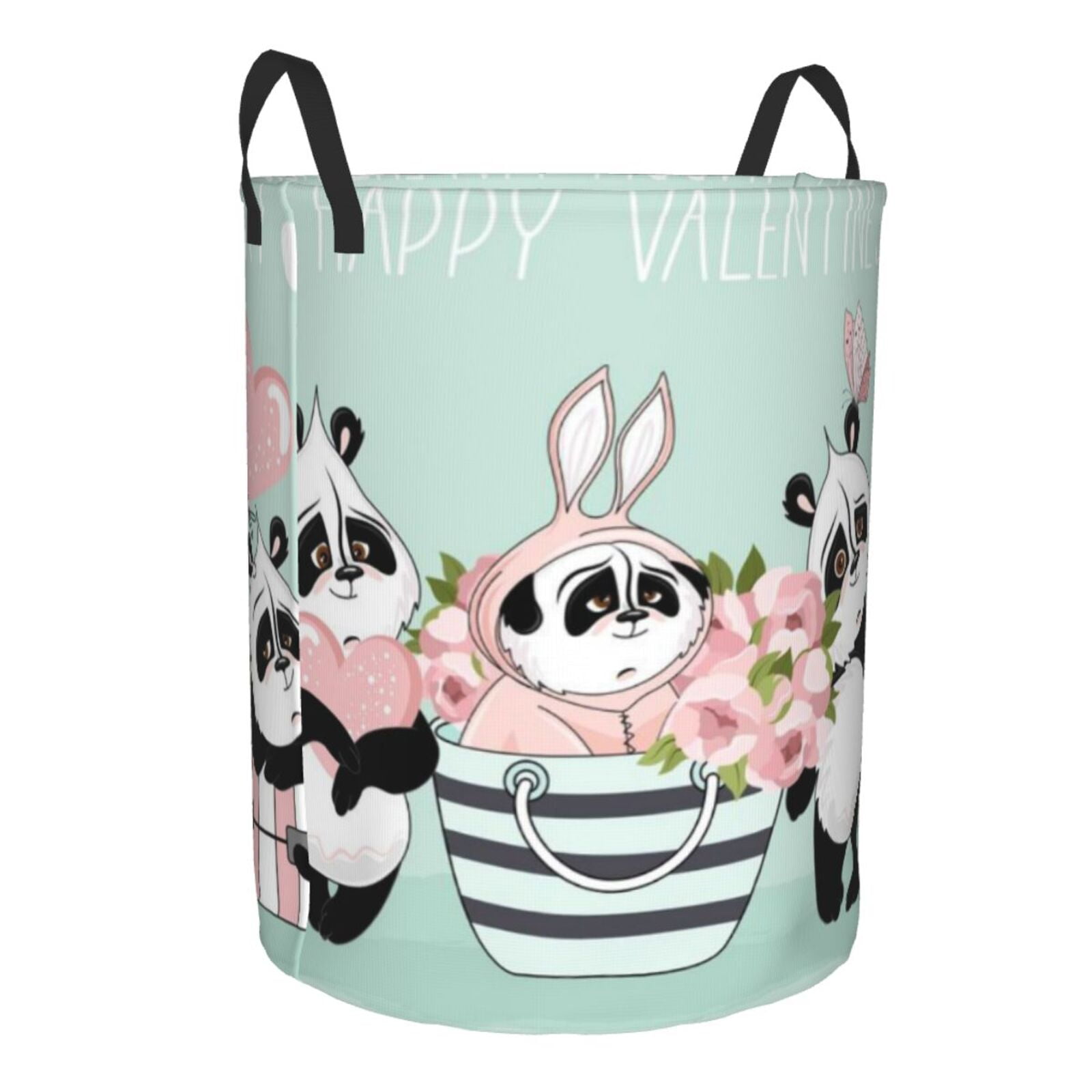 Matuu Cute Panda print Portable simple household items easy storage ...
