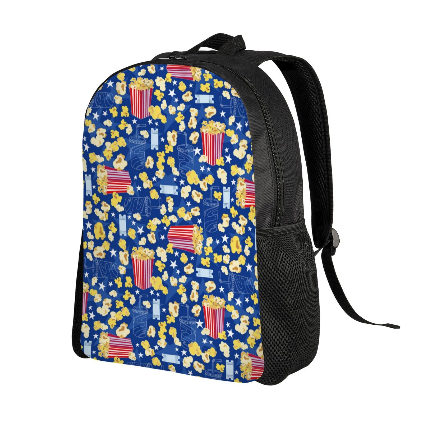 Matuu Cute Popcorn for Carry-on Backpack for Men and Women, Durable ...