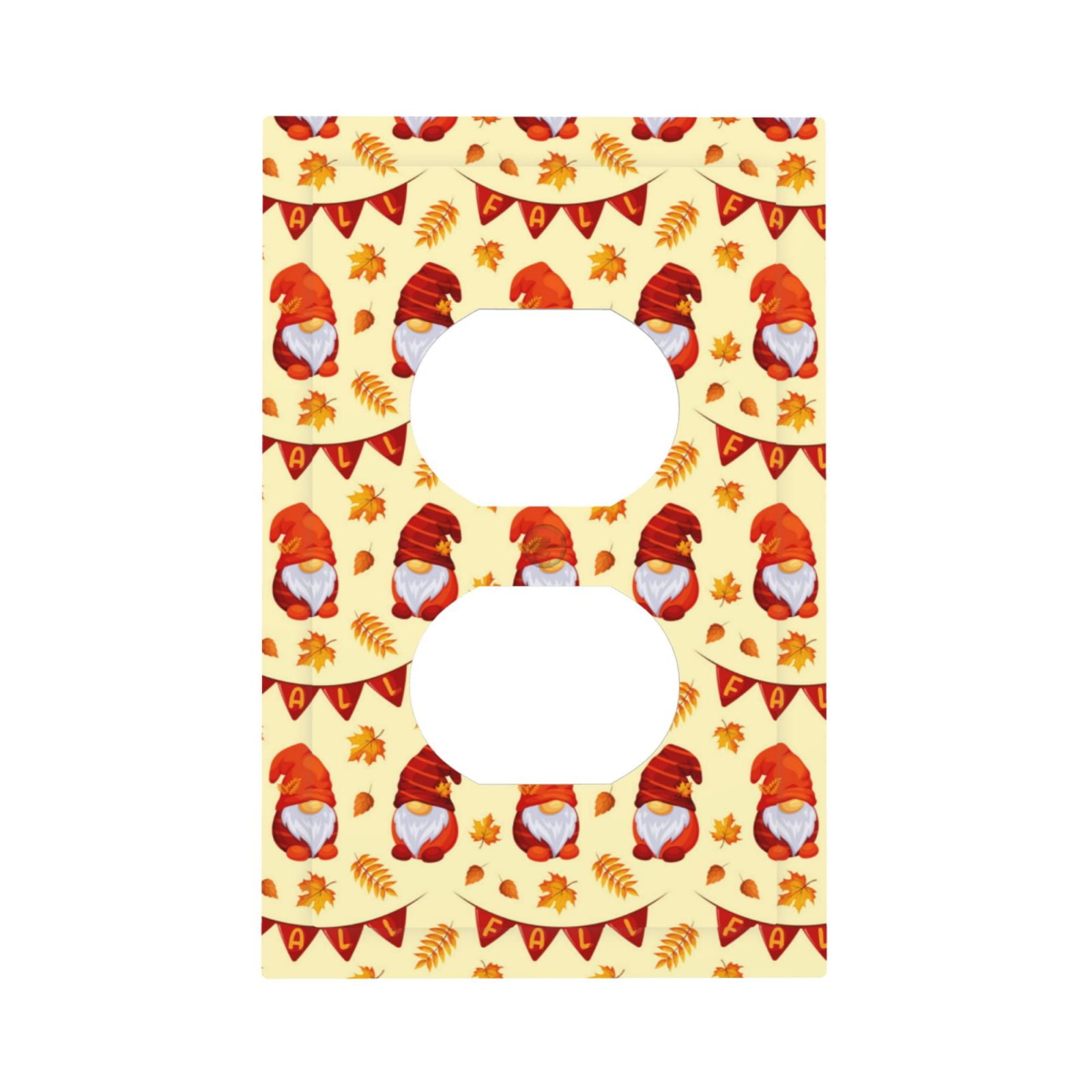 Matuu Fall Gnomes for Modern Decorative Wall Plate Switch Plate Outlet ...