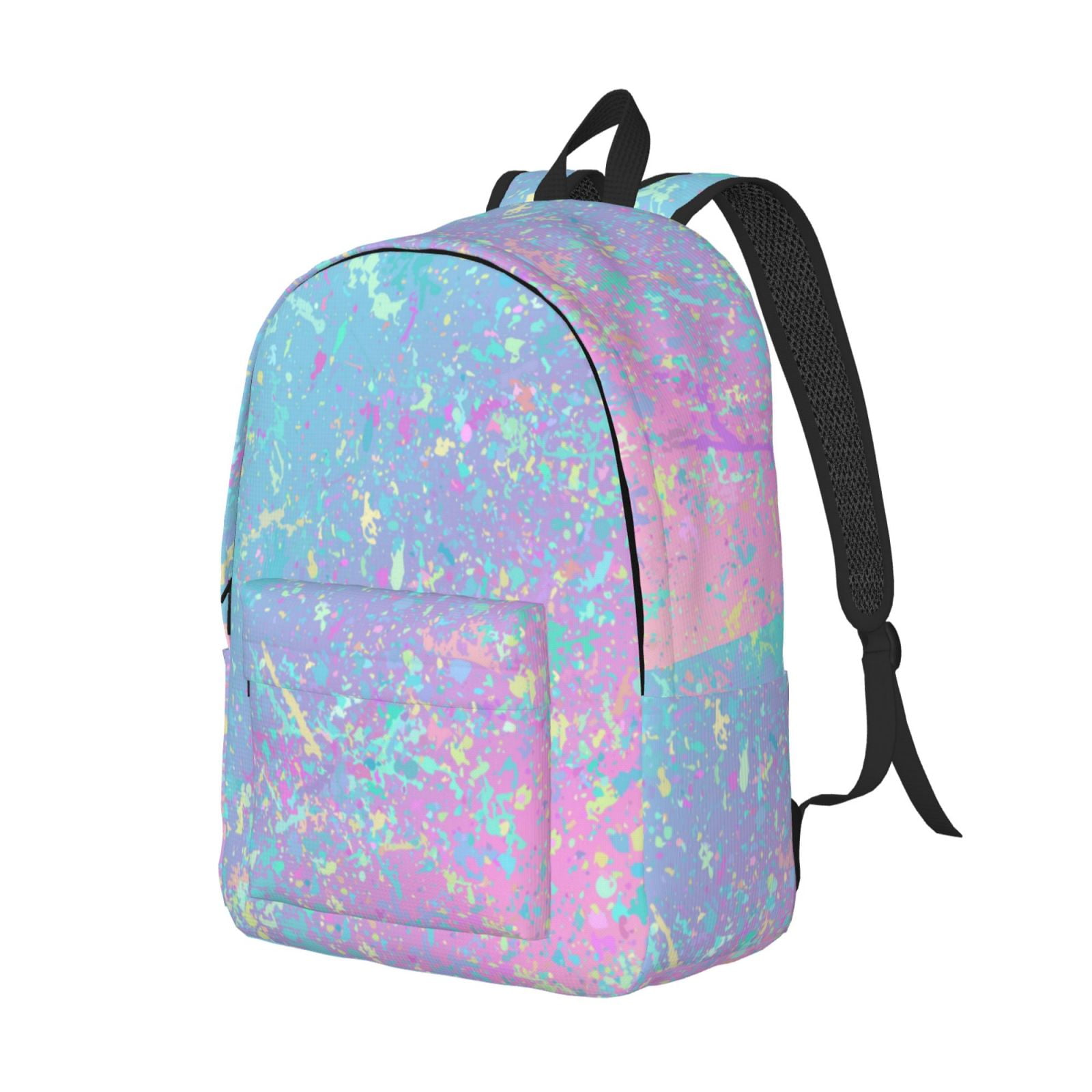 Matuu Fantasy Gradient for Canvas College Backpack for Men and Women ...
