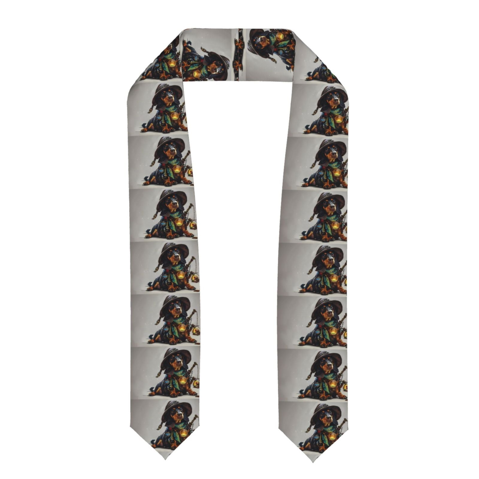 Matuu Fantasy Wizard Dog Art for Unisex Adult Graduation Stole 72” Long ...