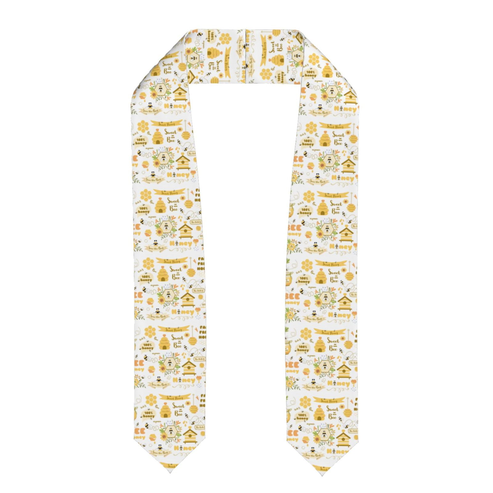Matuu Farm Bee Cute Honey for Unisex Adult Graduation Stole 72” Long ...