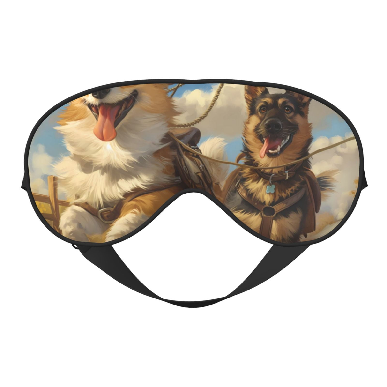 Matuu Farm Corgi German Shepherd for Soft Eye Mask Sleep Mask with ...