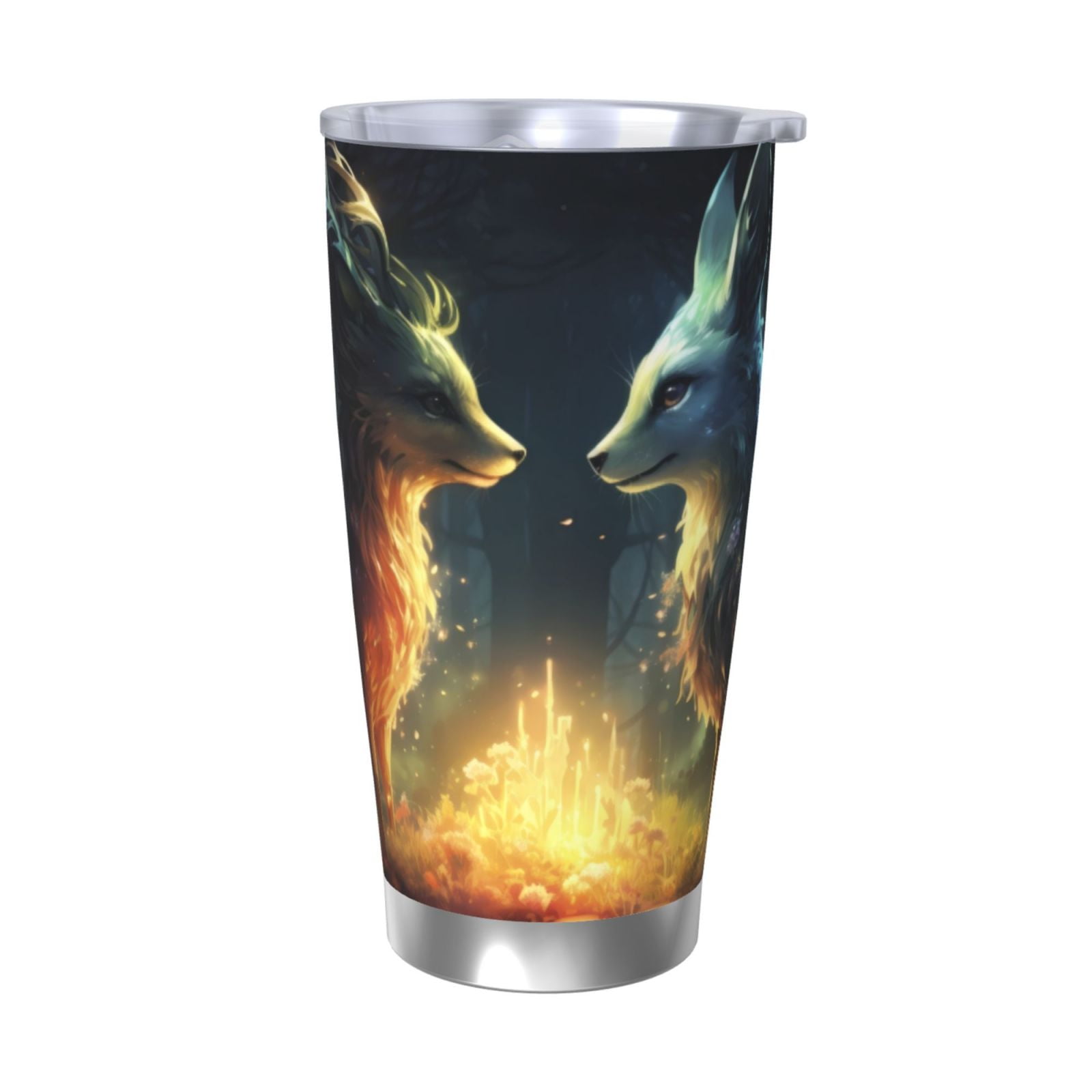 Matuu Firefly Forest Fox for 20oz Durable Thermal Cups Keep Drinks Cold ...