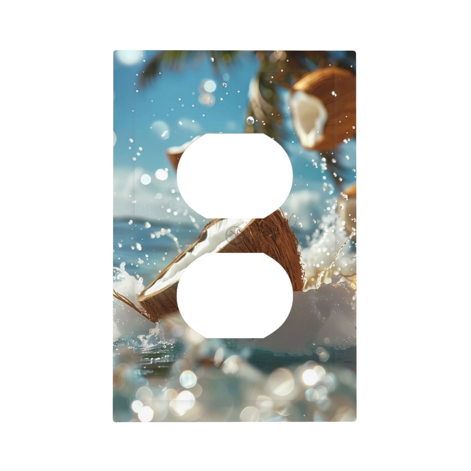 Matuu Fresh Coconut Splash for Modern Decorative Wall Plate Switch ...