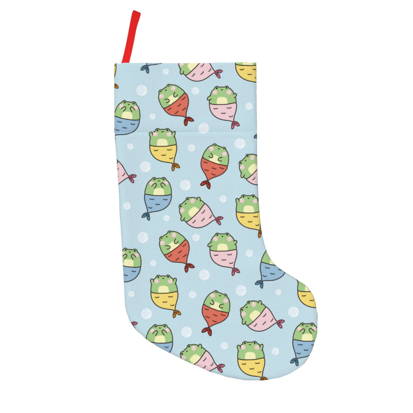 Matuu Frog In Mermaid for 18" Christmas Stocking Classic Large ...