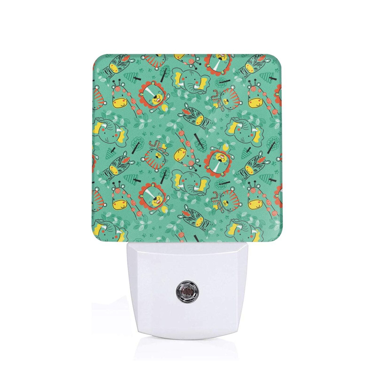 Matuu Funny Animals in Jungle for LED Night Lights Plug into Wall with ...