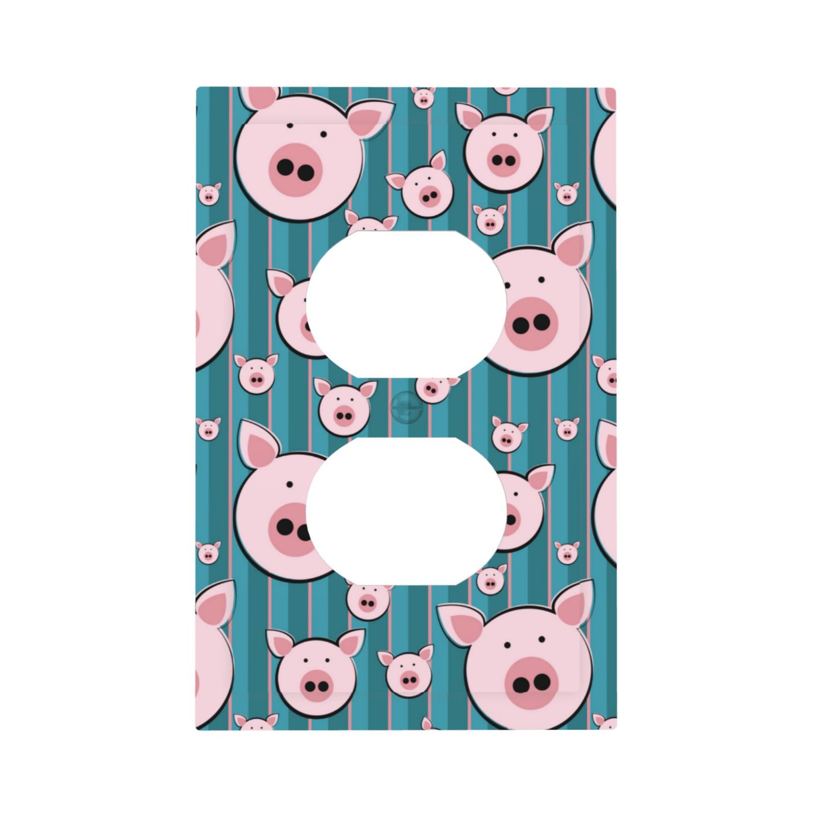 Matuu Funny Pig Faces for Modern Decorative Wall Plate Switch Plate ...