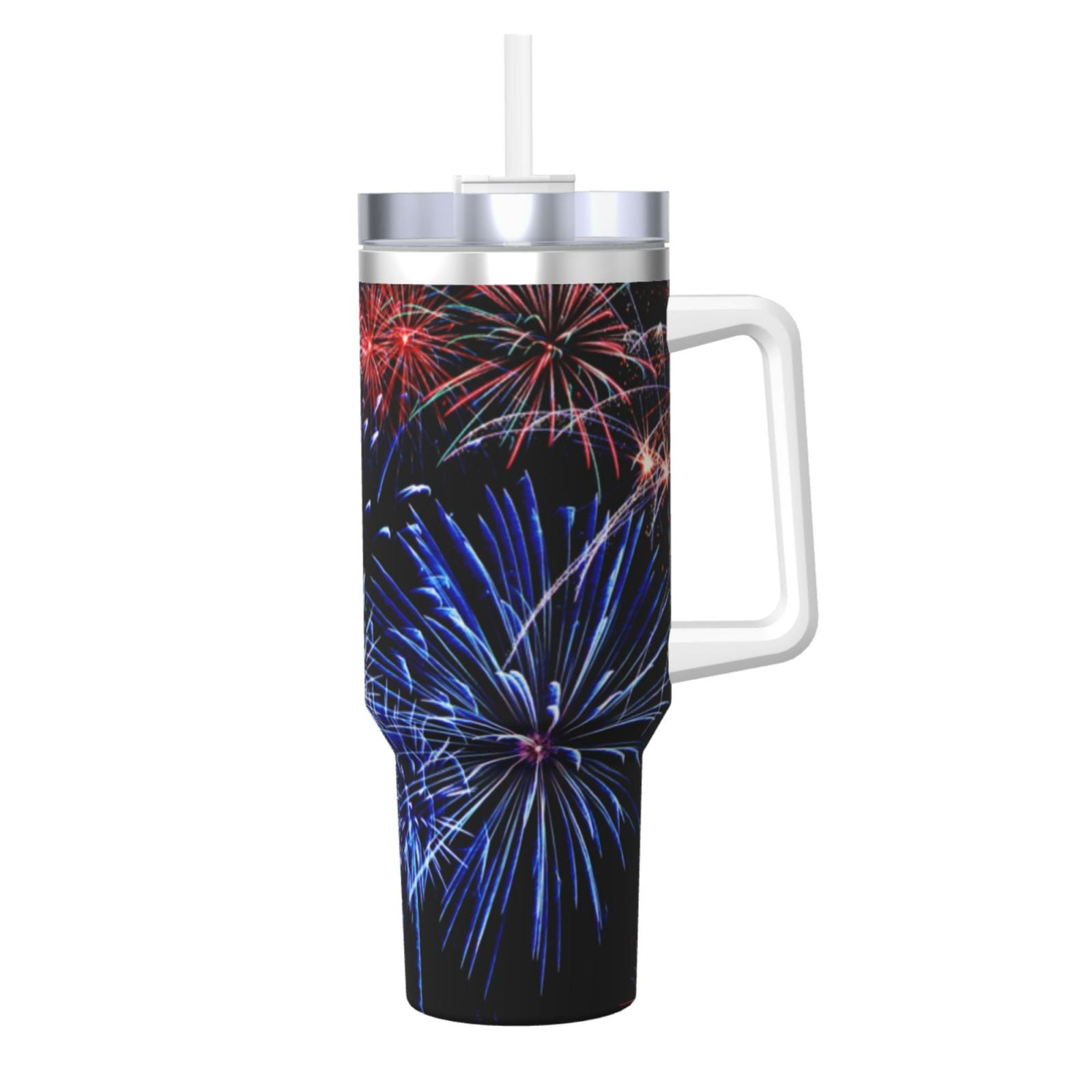 Matuu Glasses And Fireworks for 40OZ Ice Cup with Handle Durable ...