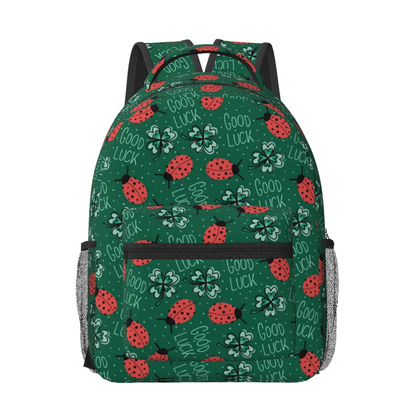 Matuu Good Luck Ladybug for Comfortable Student Backpack,Travel Laptop ...