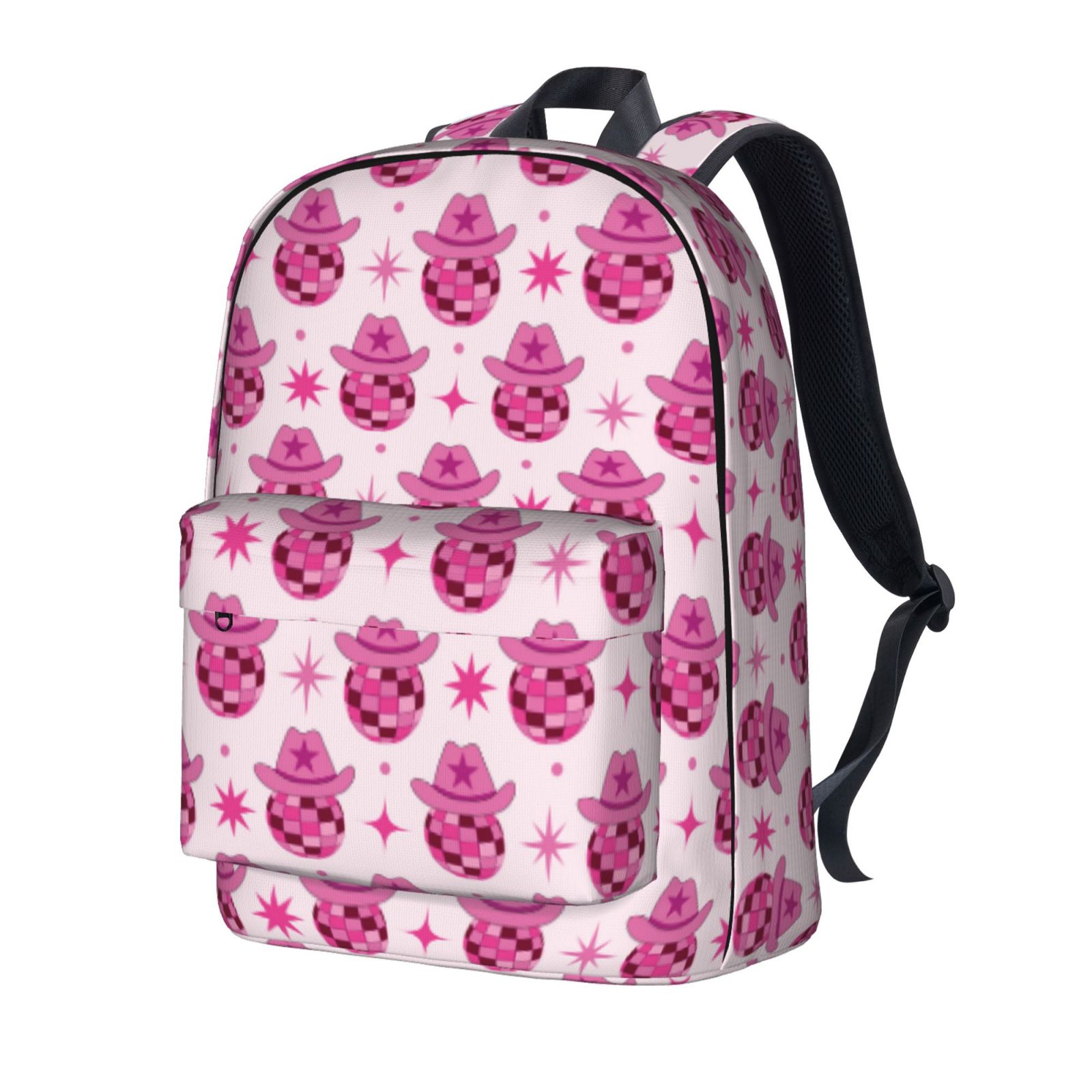 Matuu Groovy Pink Disco Balls for Durable Backpack for Men and Women ...