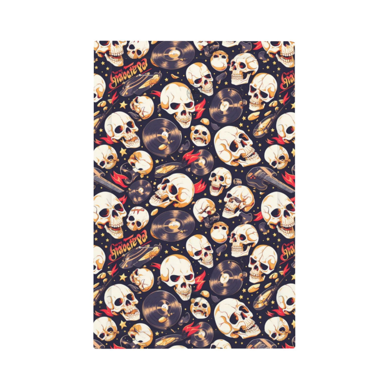 Matuu Guitar Skull record for Modern Decorative Wall Plate Switch Plate ...
