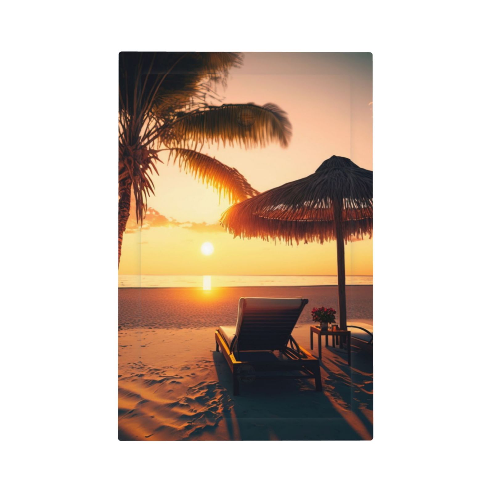 Matuu Hawaiian Sunset Beach for Modern Decorative Wall Plate Switch ...