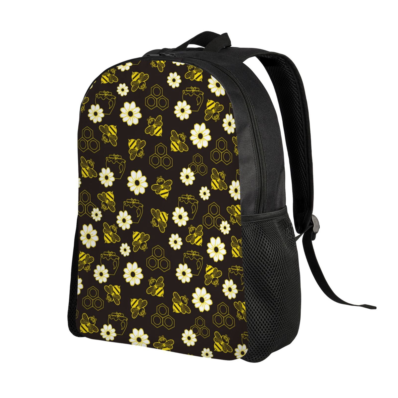 Matuu Honey Bees With Flowers for Carry-on Backpack for Men and Women ...