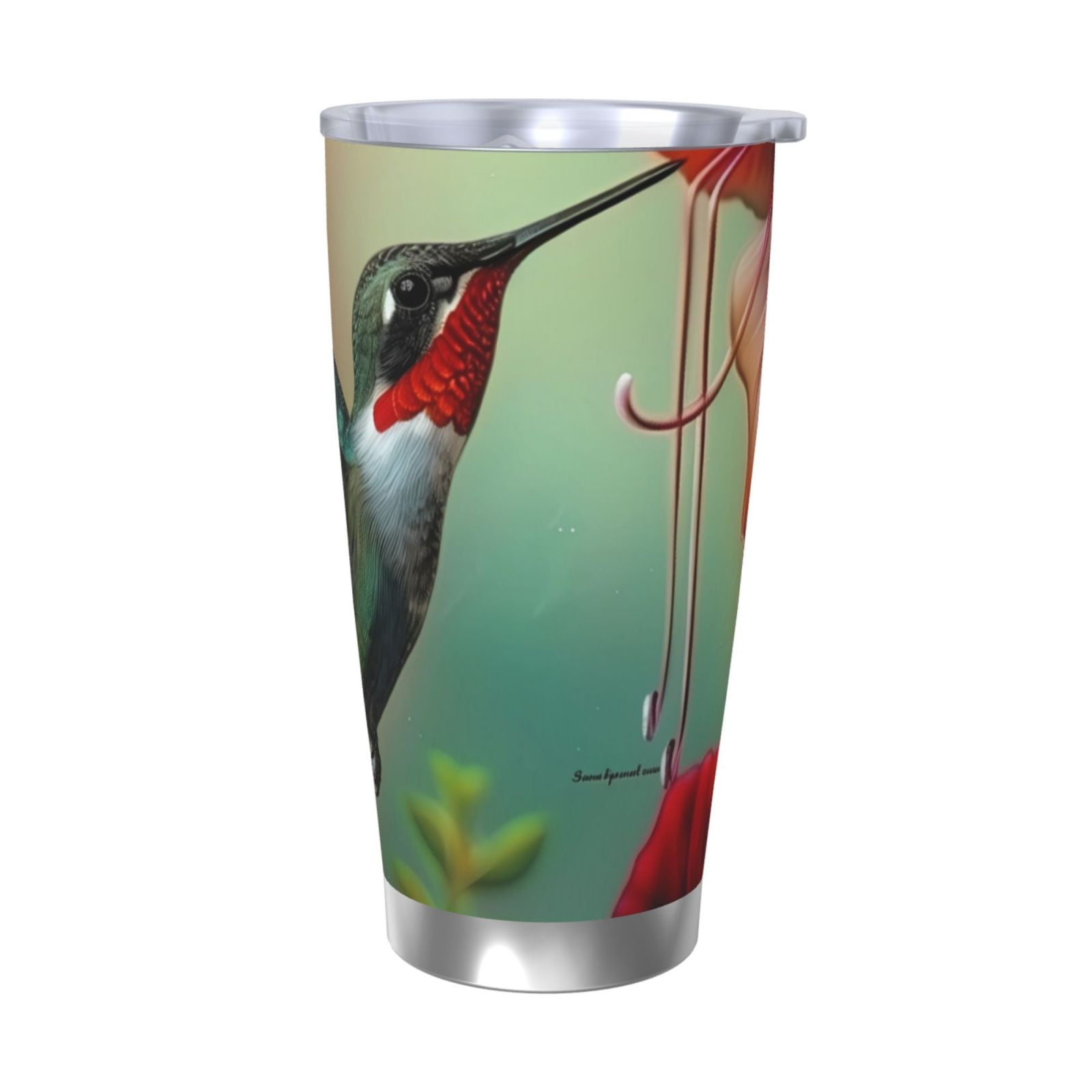 Matuu Hummingbird Floral Paradise for 20oz Durable Thermal Cups Keep ...