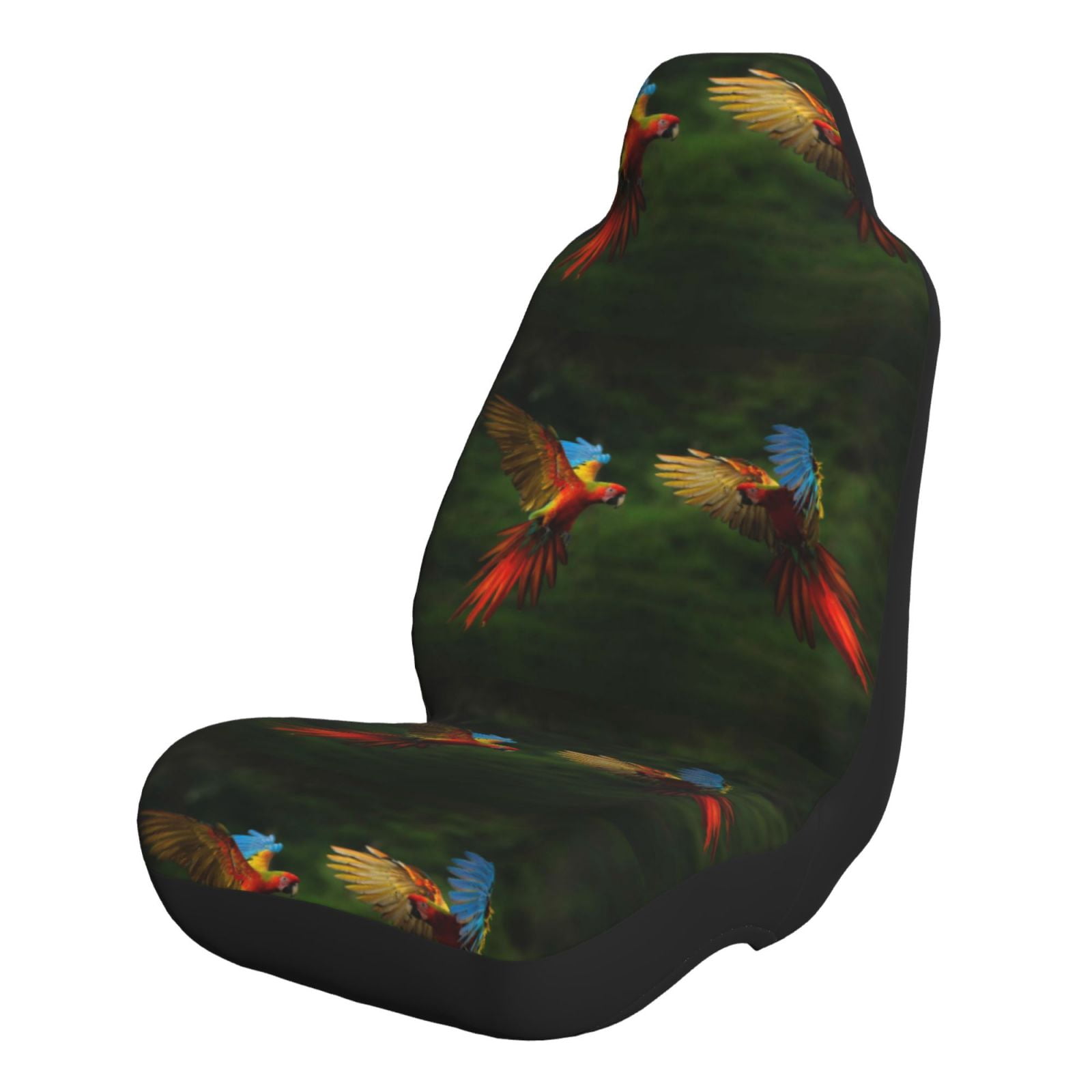 Matuu Hybrid Parrot in the Forest Printed Car Seat Covers Light and ...