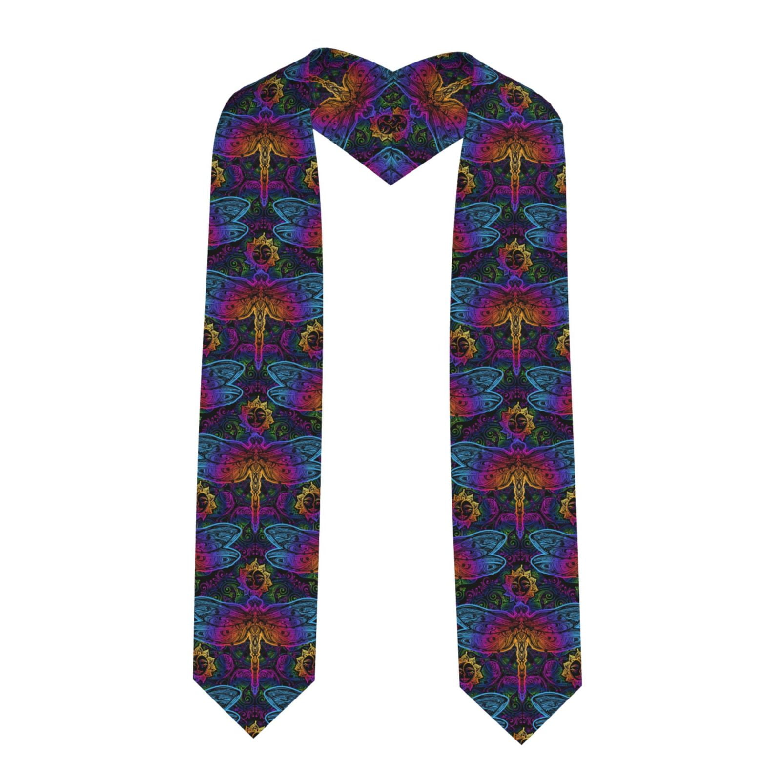 Matuu Indian Mandalas Dragonfly for Unisex Adult Graduation Stole 72 ...
