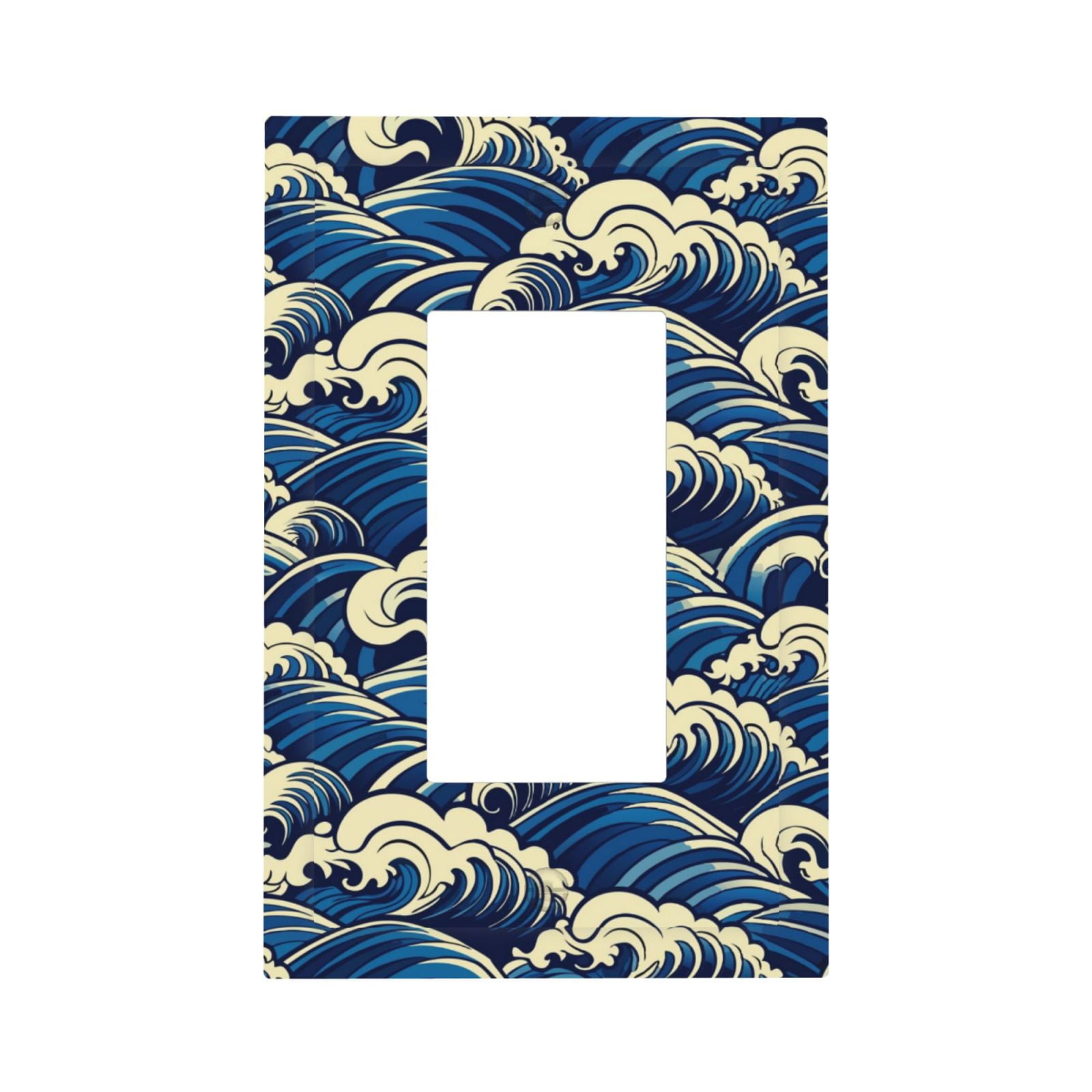 Matuu Japanese Water Wave for Modern Decorative Wall Plate Switch Plate ...