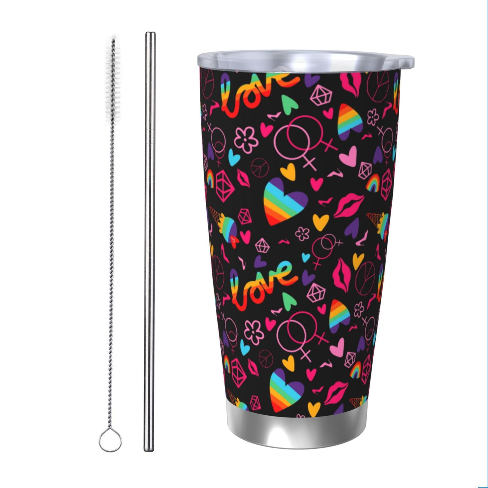Matuu Lgbt Rainbow For Pride for 20oz Durable Thermal Cups Keep Drinks ...
