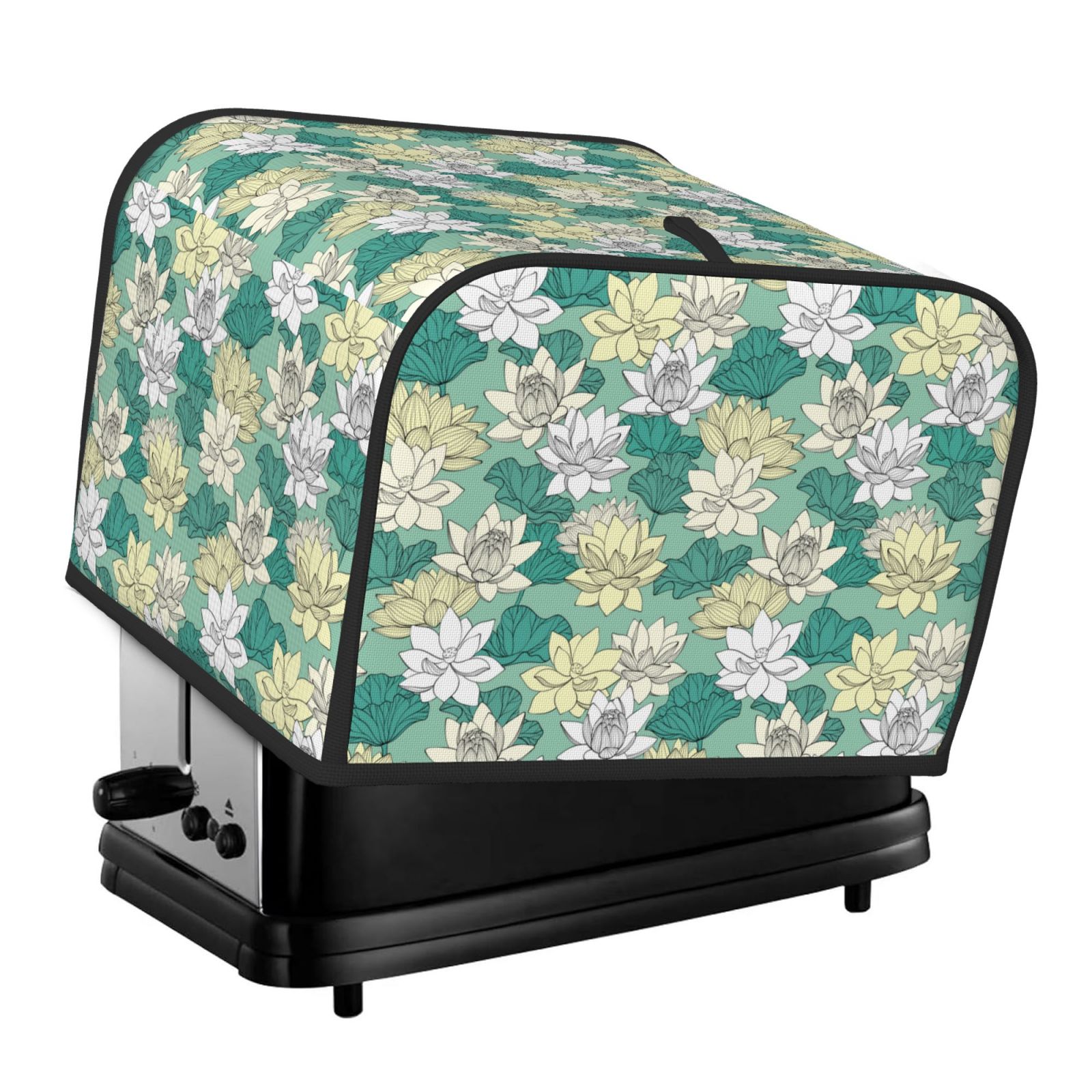 Matuu Lotus Flower1 for Universal 4 slice Toaster Cover, Small ...