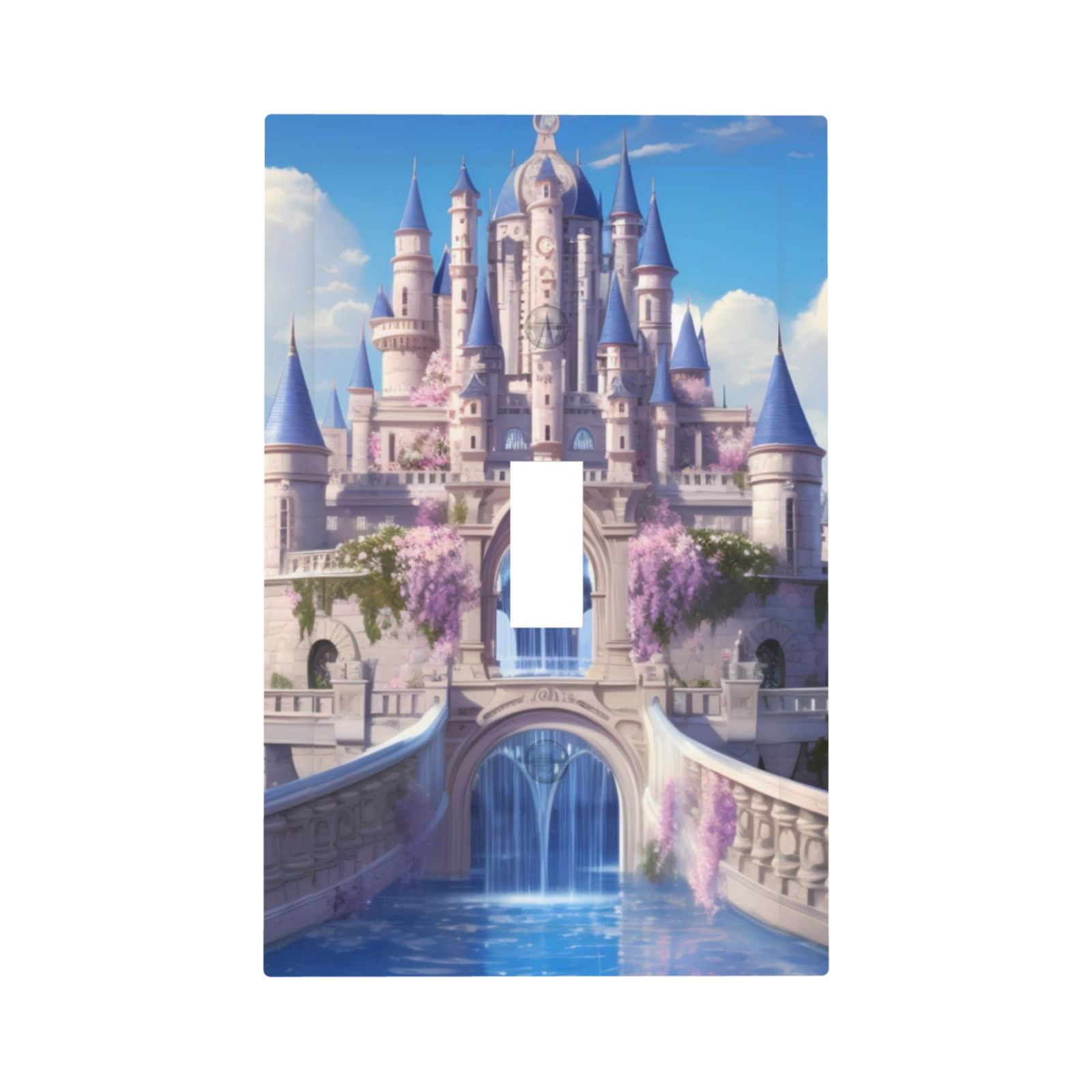 Matuu Majestic Fantasy Castle for Modern Decorative Wall Plate Switch ...