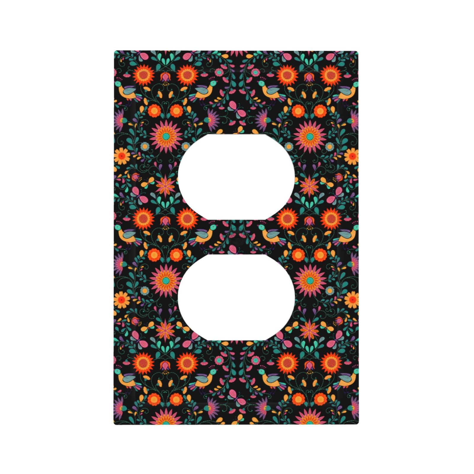 Matuu Mexican Flower And Birds for Modern Decorative Wall Plate Switch ...