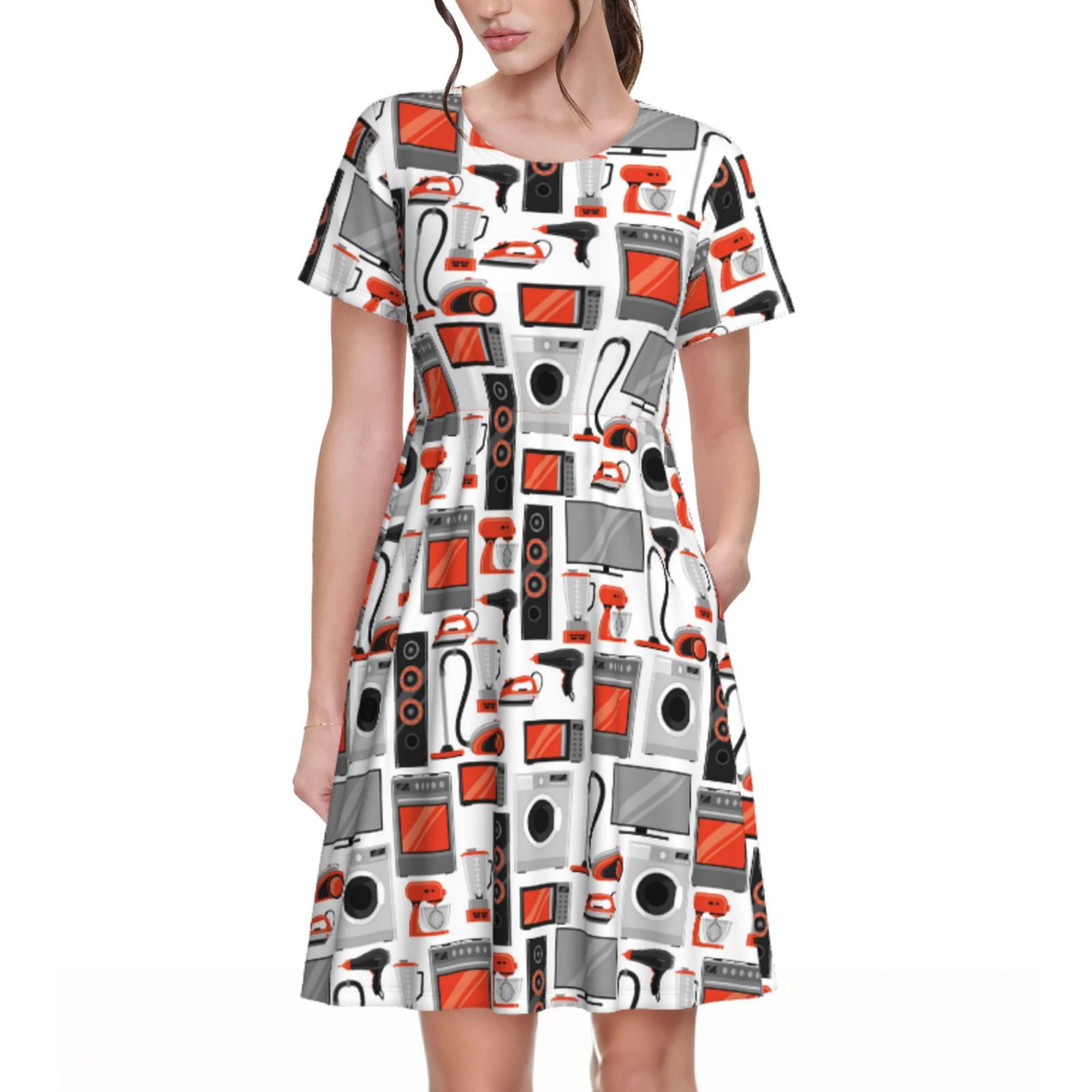 Matuu Modern Life for Summer Dress for Women with Pockets Women’s ...