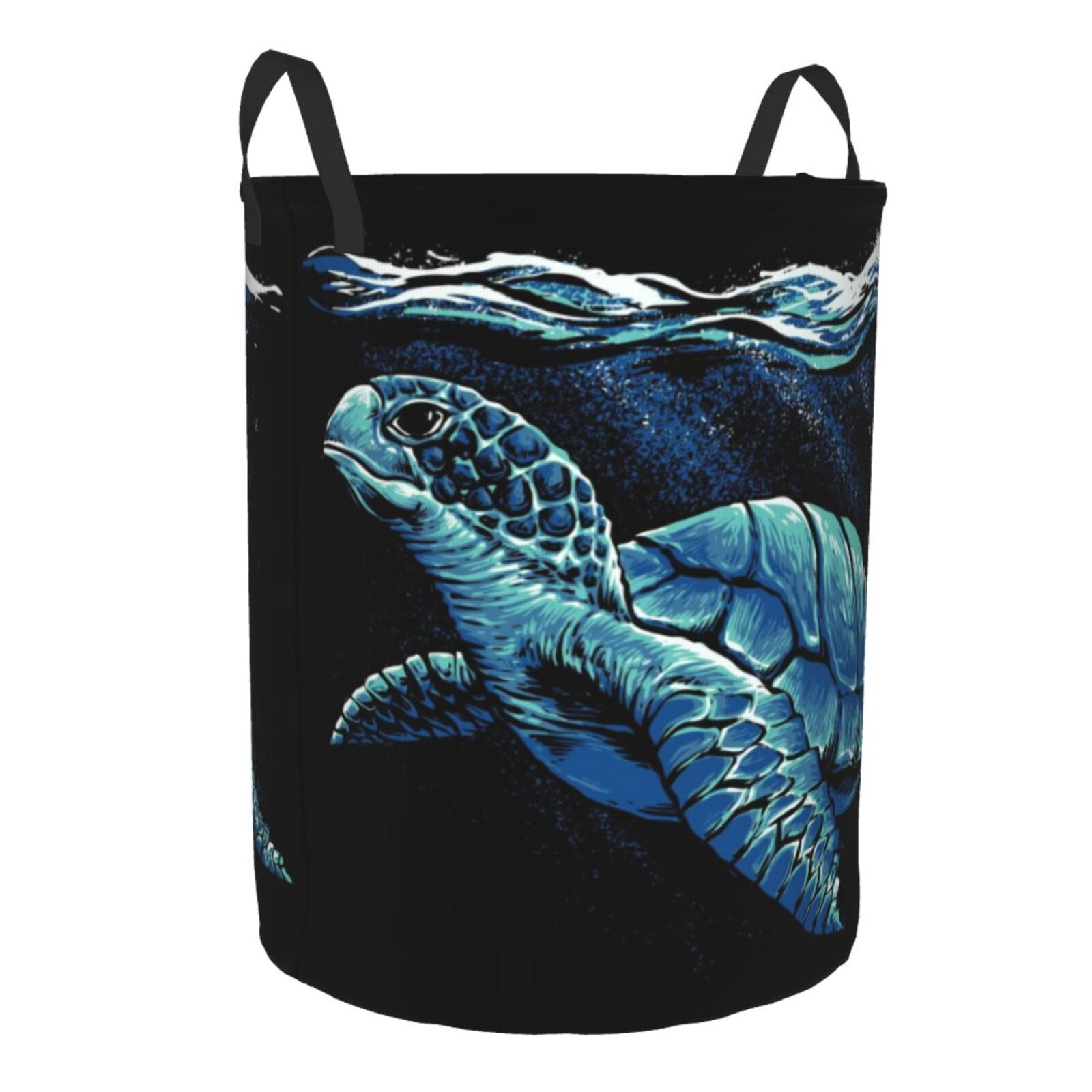 Matuu Ocean Turtle print Portable simple household items easy storage ...