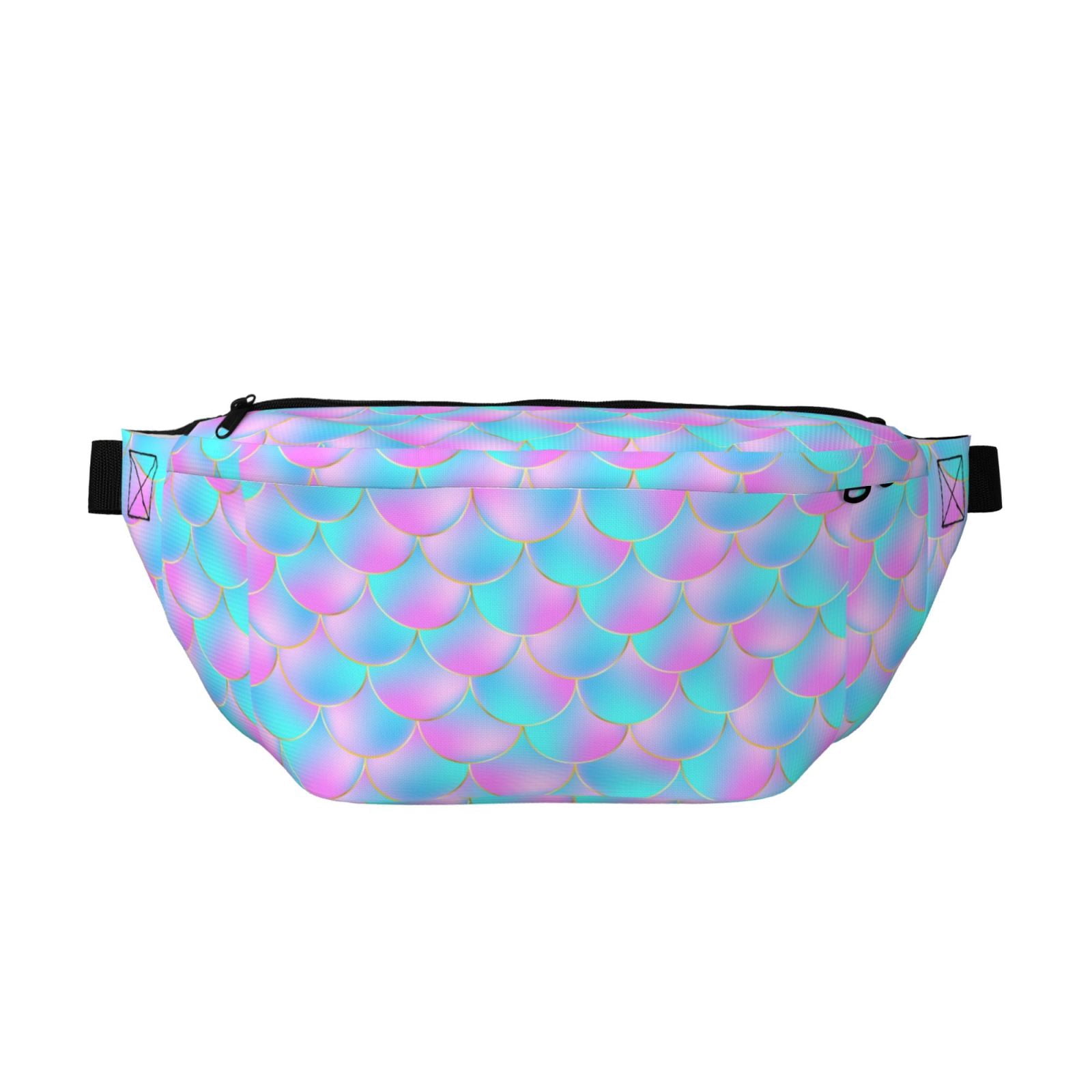 Matuu Purple Dragon Scales for Fashion Fanny Waist Pack Crossbody Belt ...