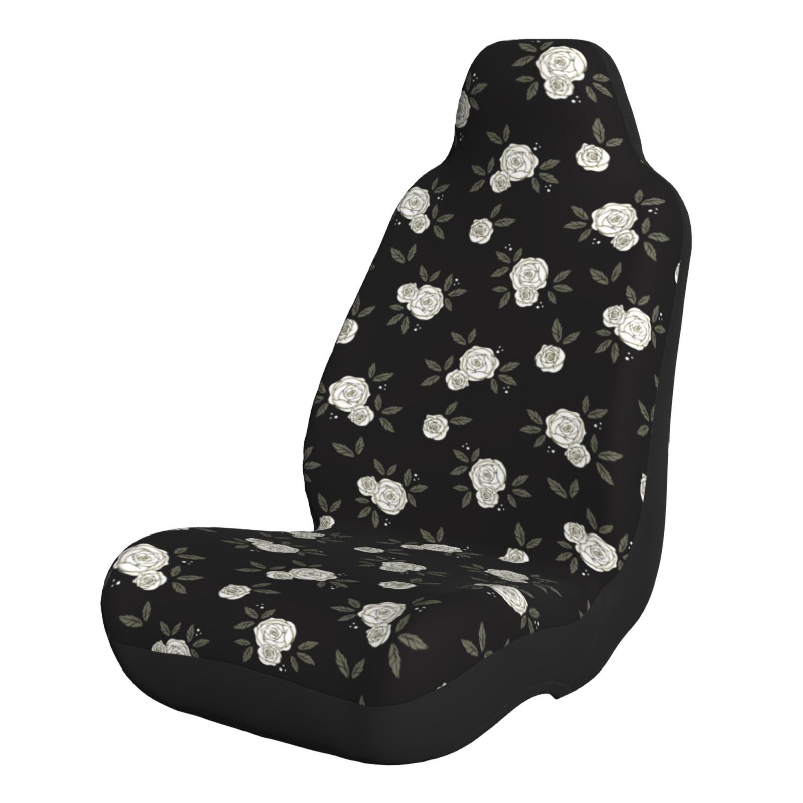 Matuu Rose Flowers Printed Car Seat Covers Light and Breezy Car ...