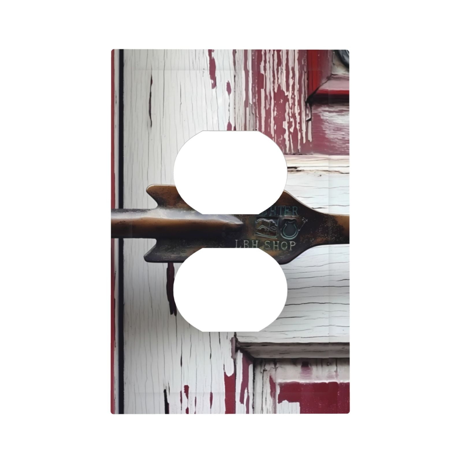 Matuu Rustic Door Handle Closeup for Modern Decorative Wall Plate ...