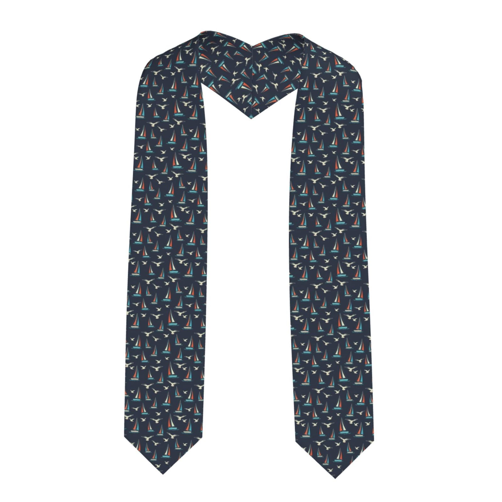 Matuu Sailboat And Seagull for Unisex Adult Graduation Stole 72” Long ...