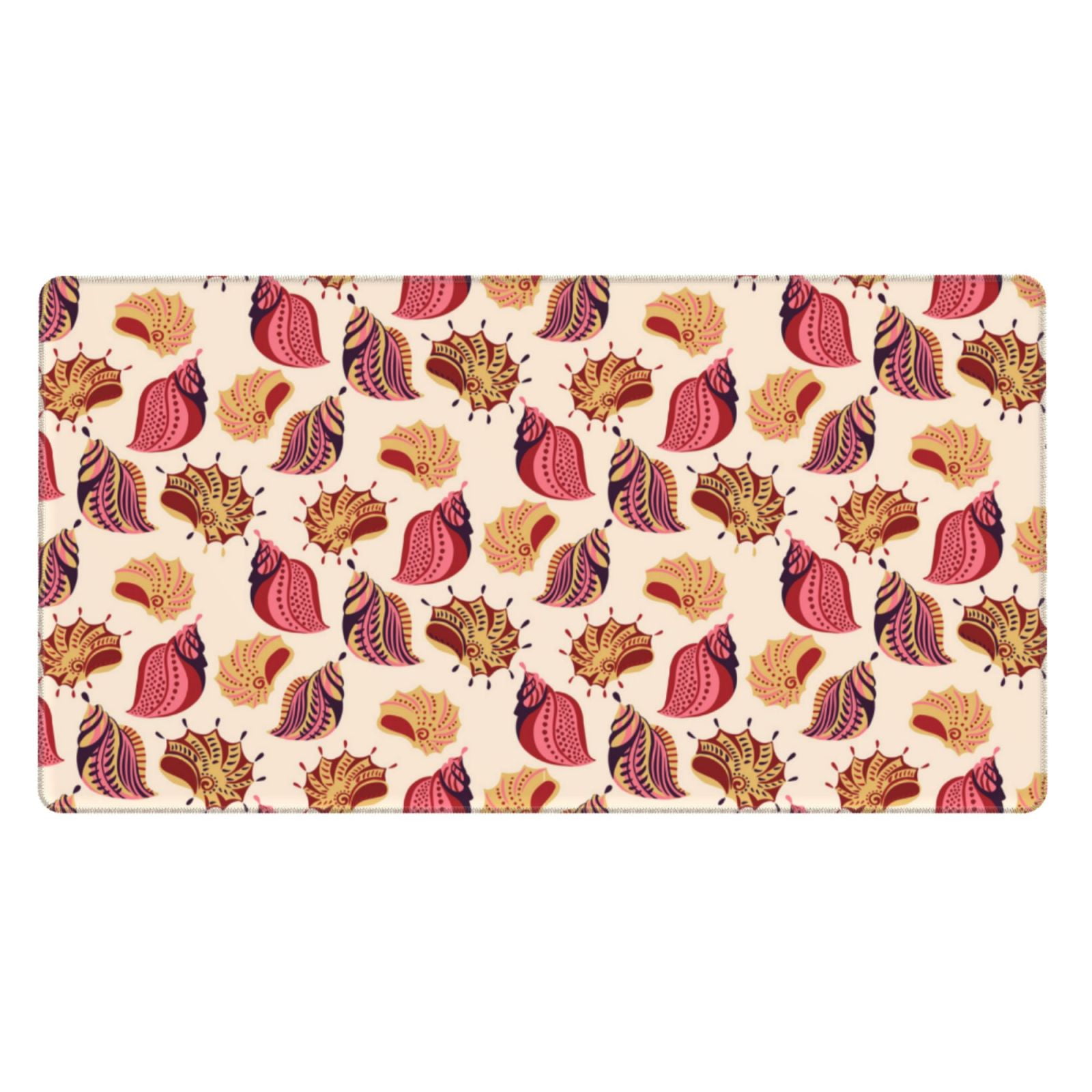 Matuu Sea Shells for Large Gaming Mouse Pad Desk Mat with Non-Slip ...