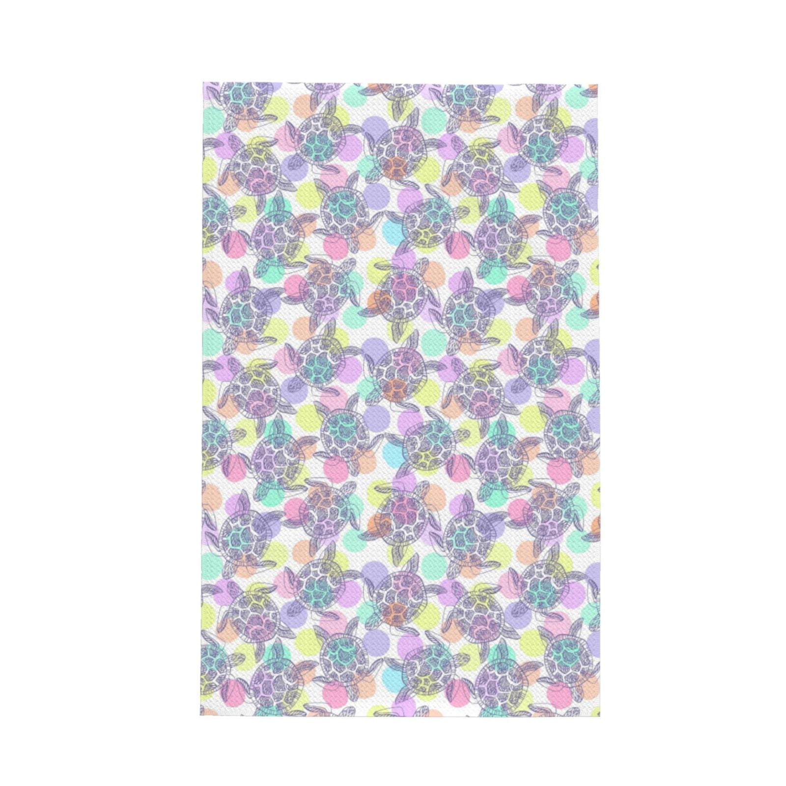 Matuu Sea Turtles for Waffle Kitchen Towel Dish Towels Hand Towels for ...