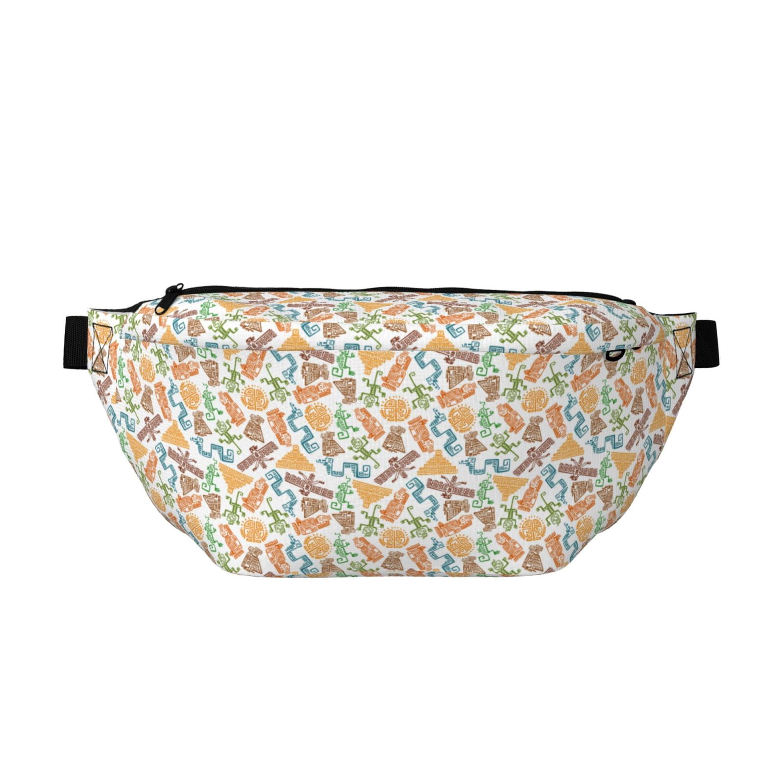 Matuu Simple Drawing for Fashion Fanny Waist Pack Crossbody Belt Bag ...