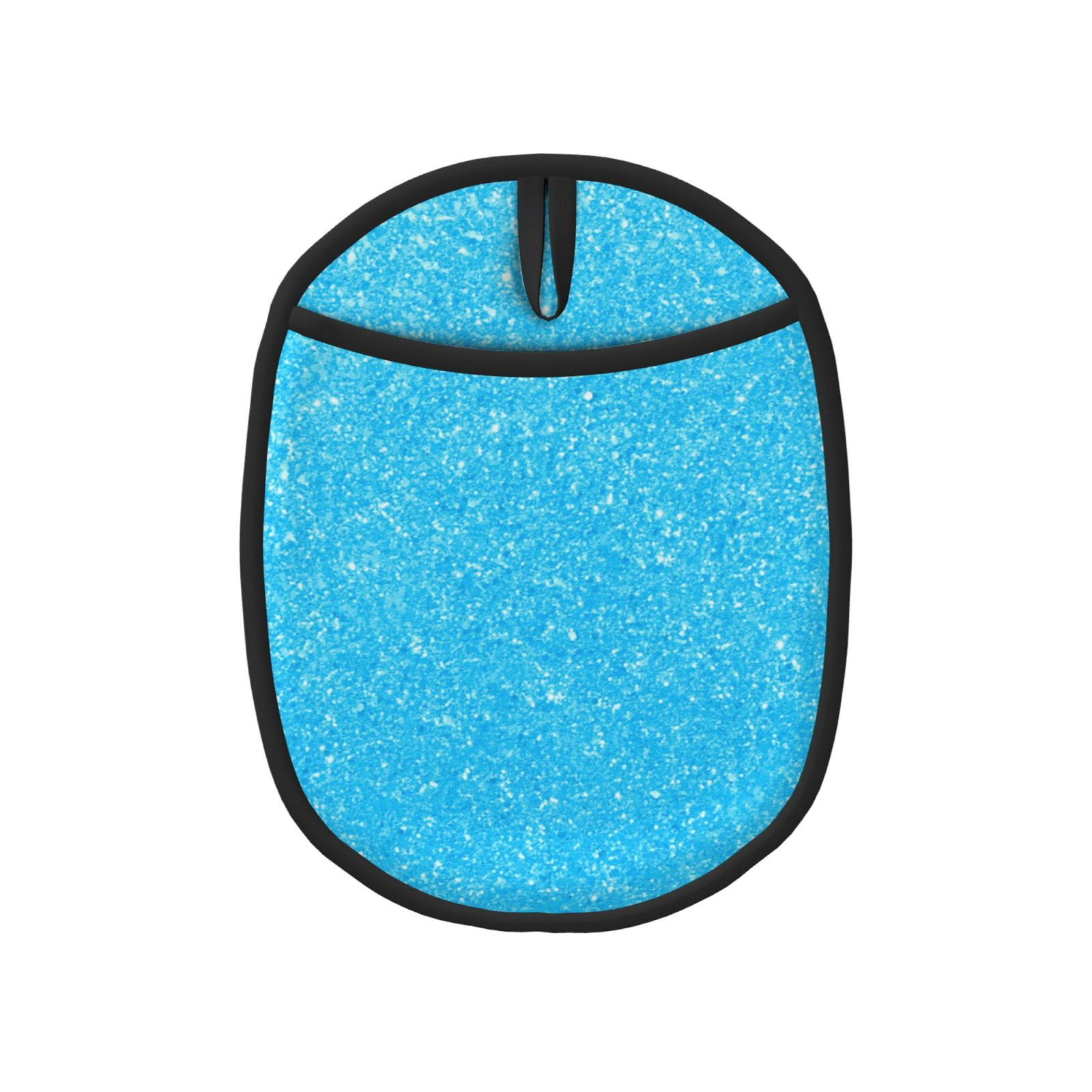 Matuu Sky Blue Glitter for Non Slip Pot Holder for Kitchen Baking and ...