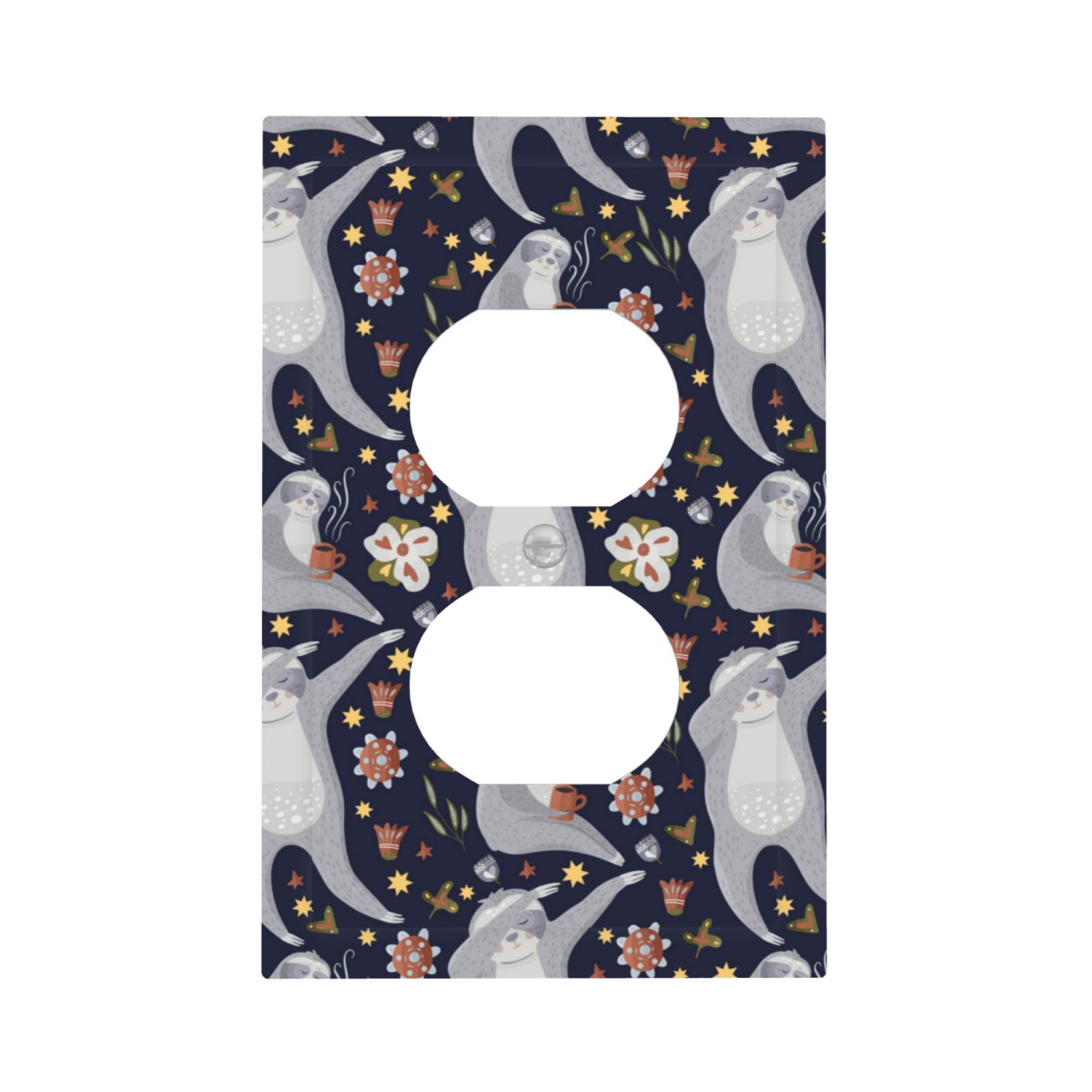 Matuu Sloths Dancing for Modern Decorative Wall Plate Switch Plate ...