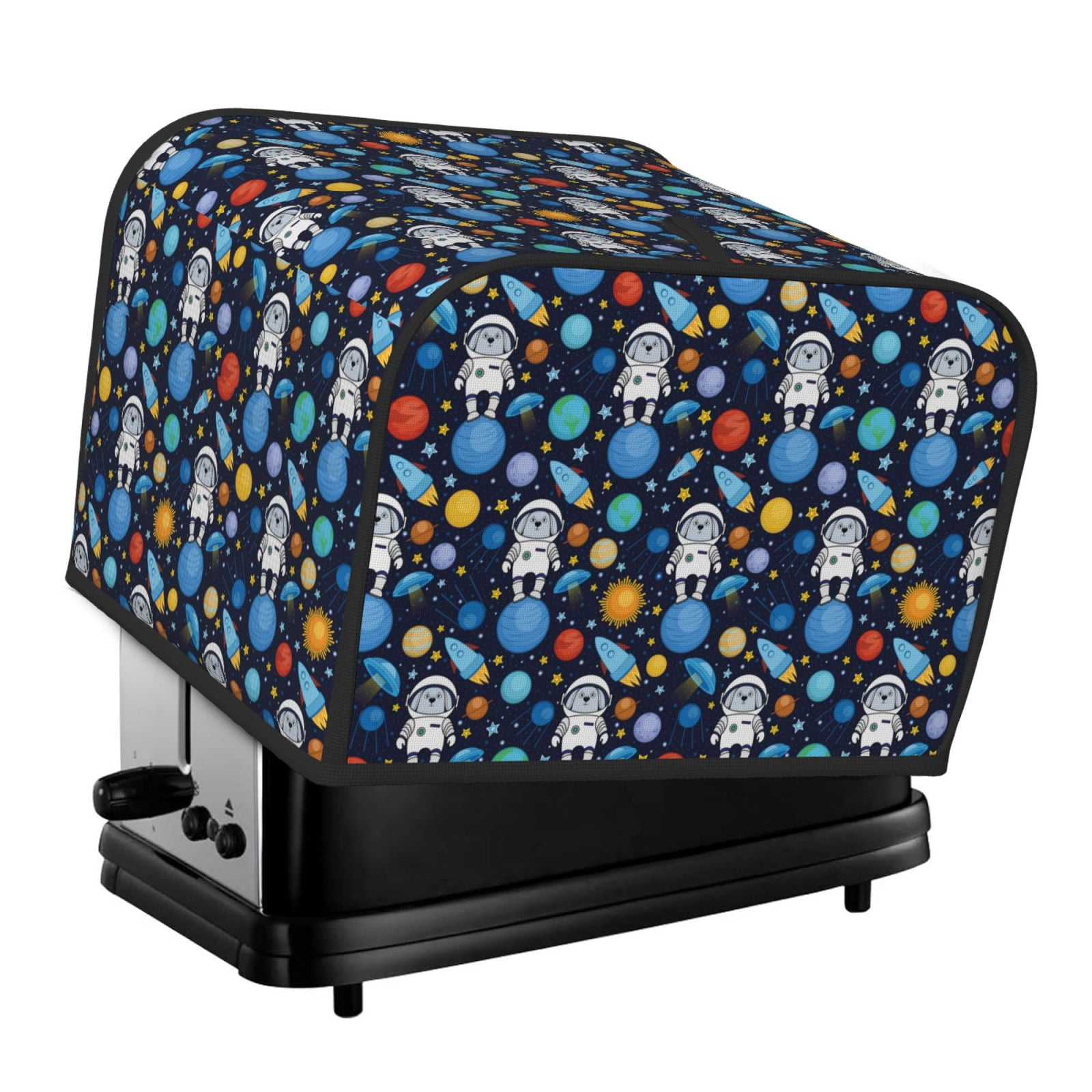 Matuu Space Dog for Universal 4 slice Toaster Cover, Small Appliance ...