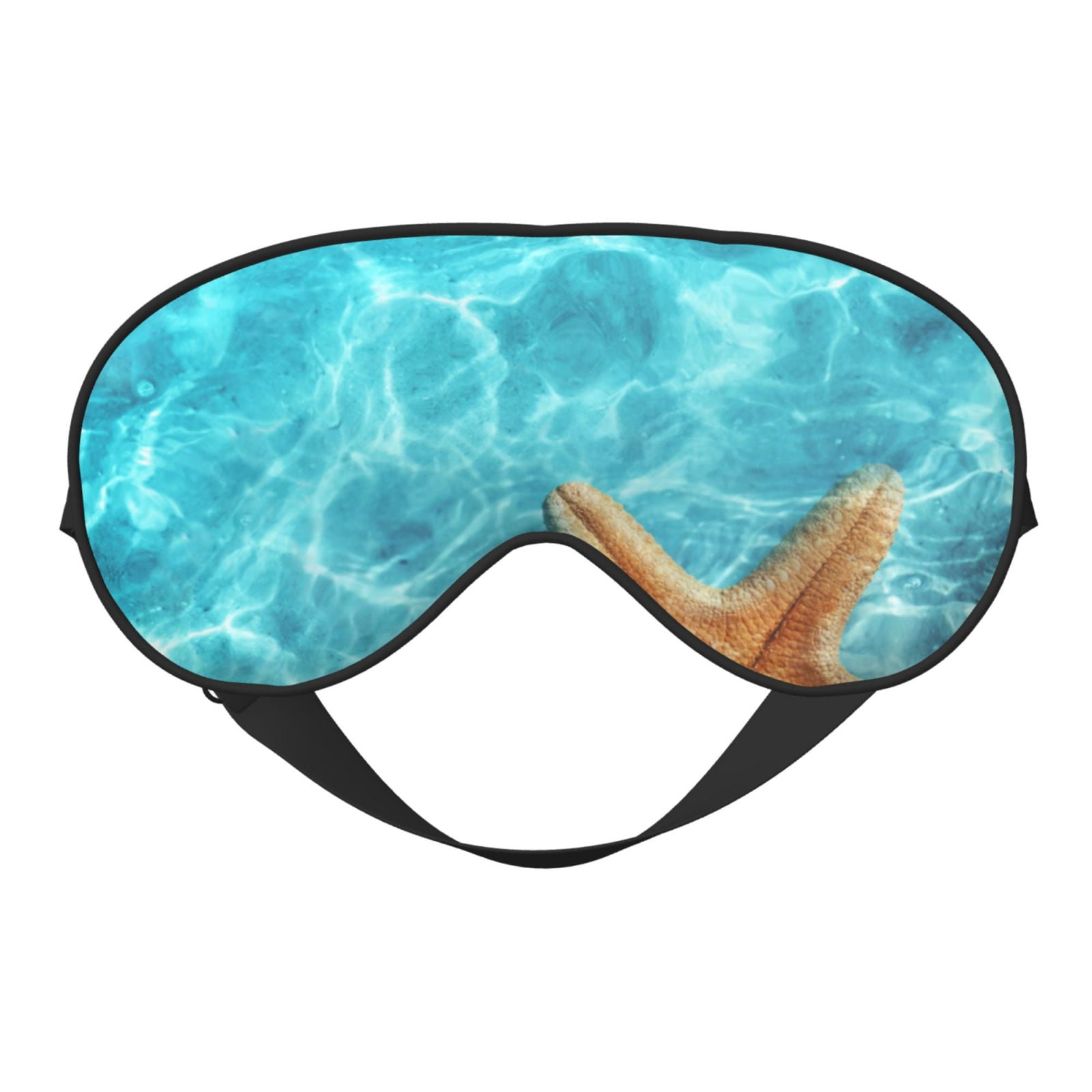 Matuu Starfish And Seashell On The Beach 1 for Soft Eye Mask Sleep Mask ...