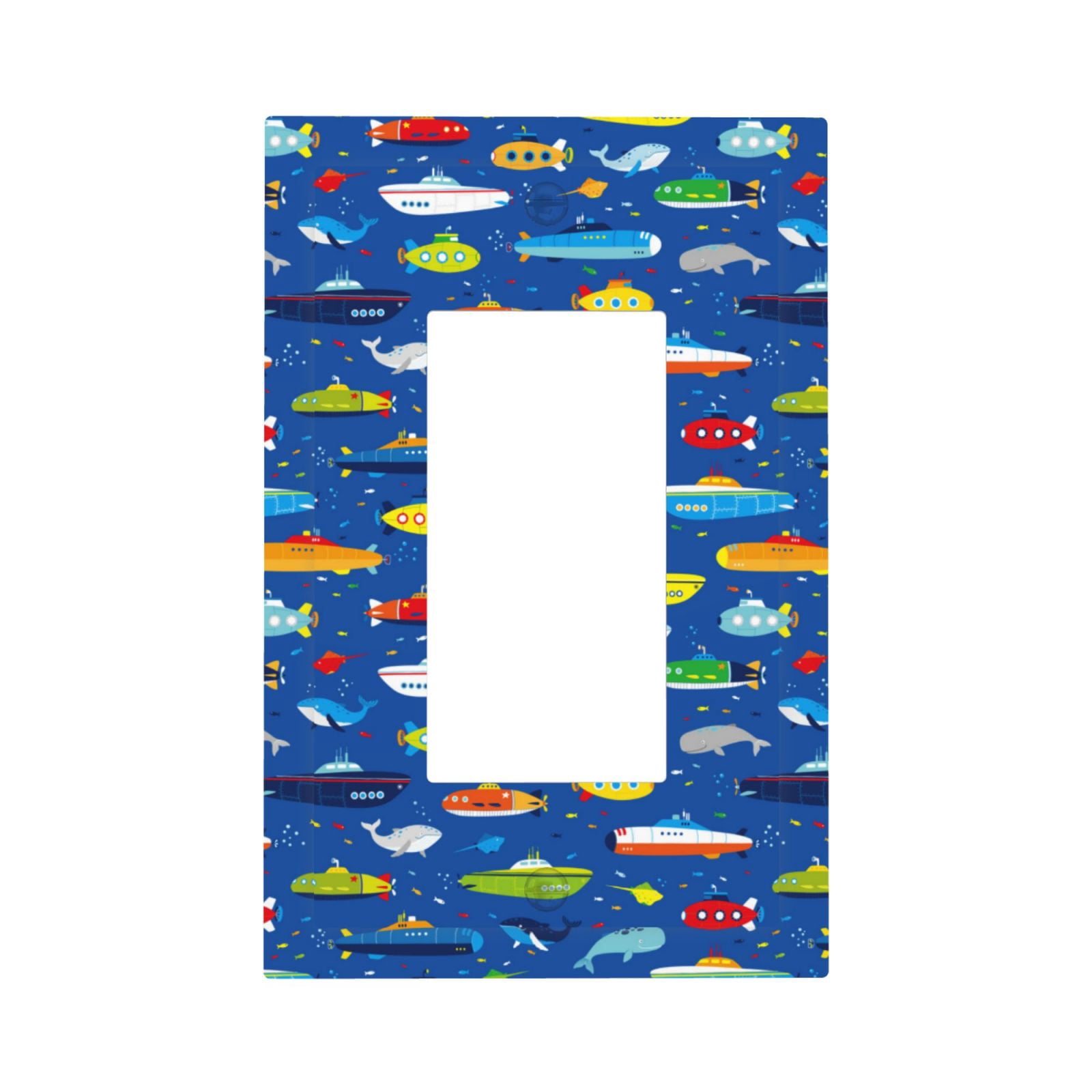 Matuu Submarines And Whales for Modern Decorative Wall Plate Switch ...