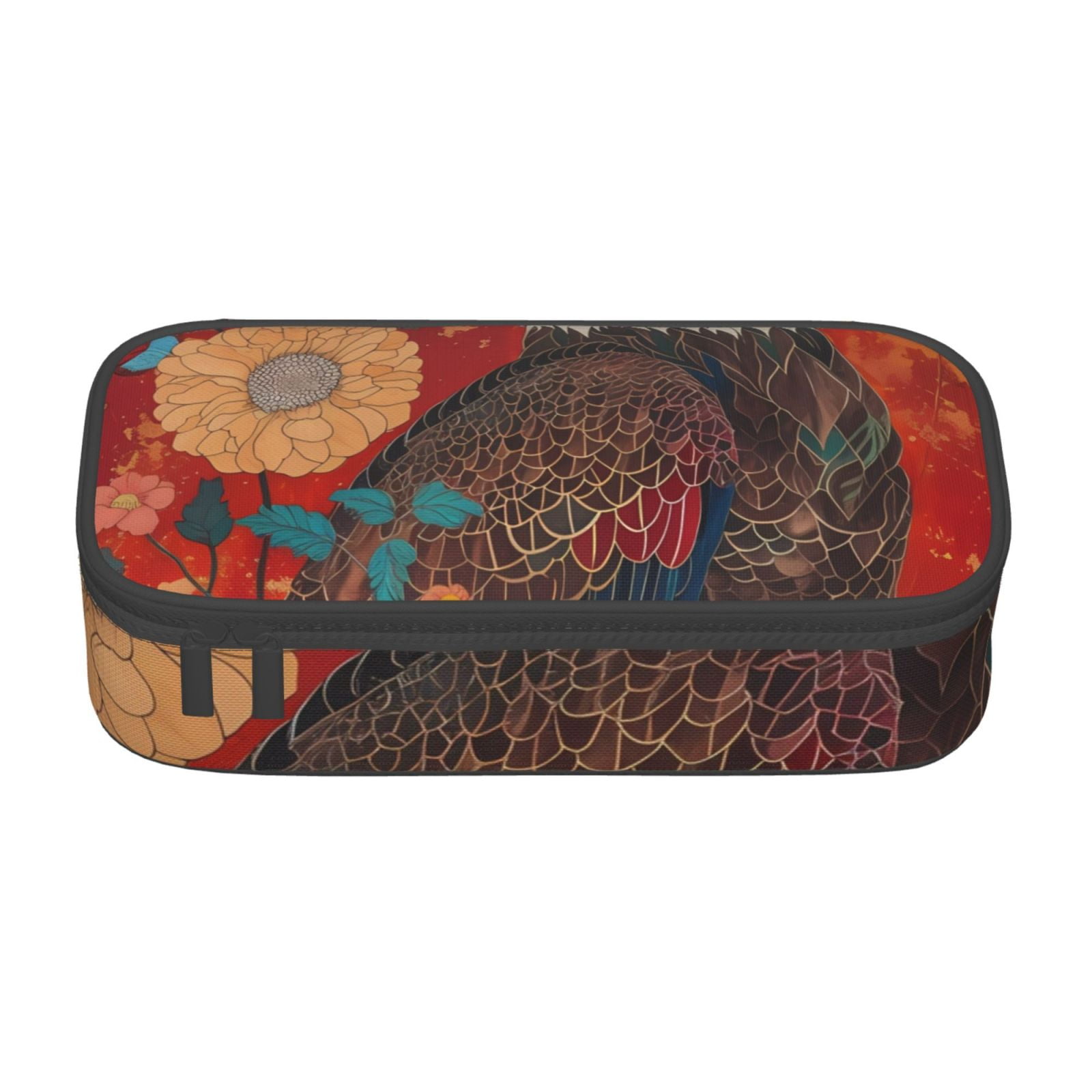 Matuu Sunflower Bald Eagle for High Capacity Pencil Case, Big Pencil ...